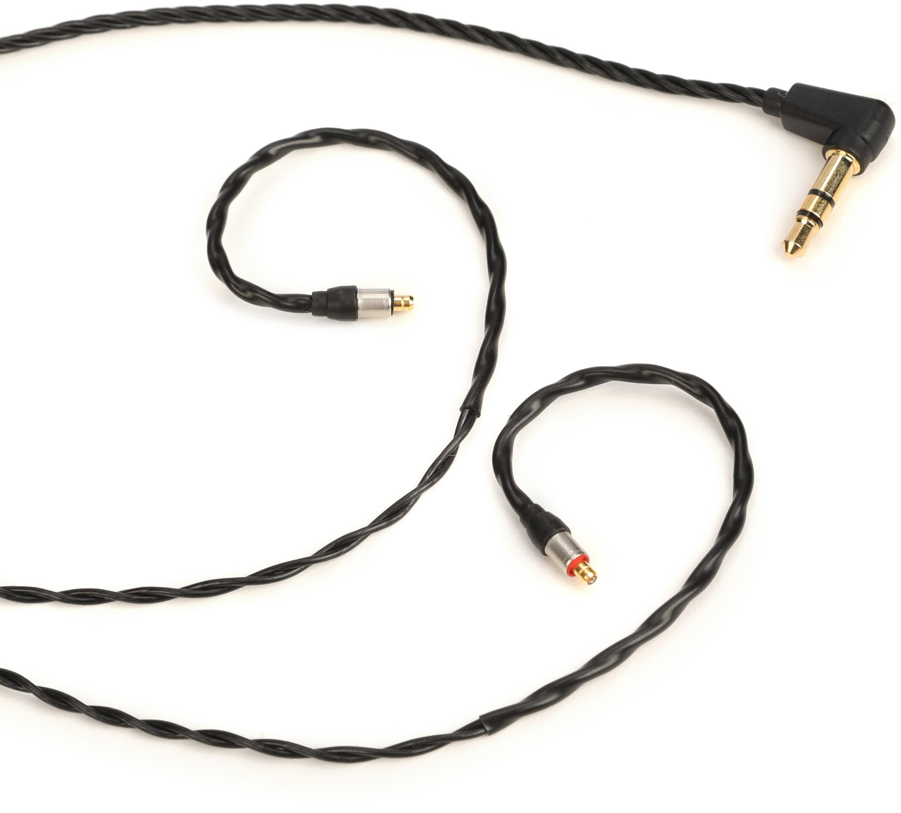 Ultimate Ears Professional T2/IPX Cable - Black, 64 inches | Sweetwater