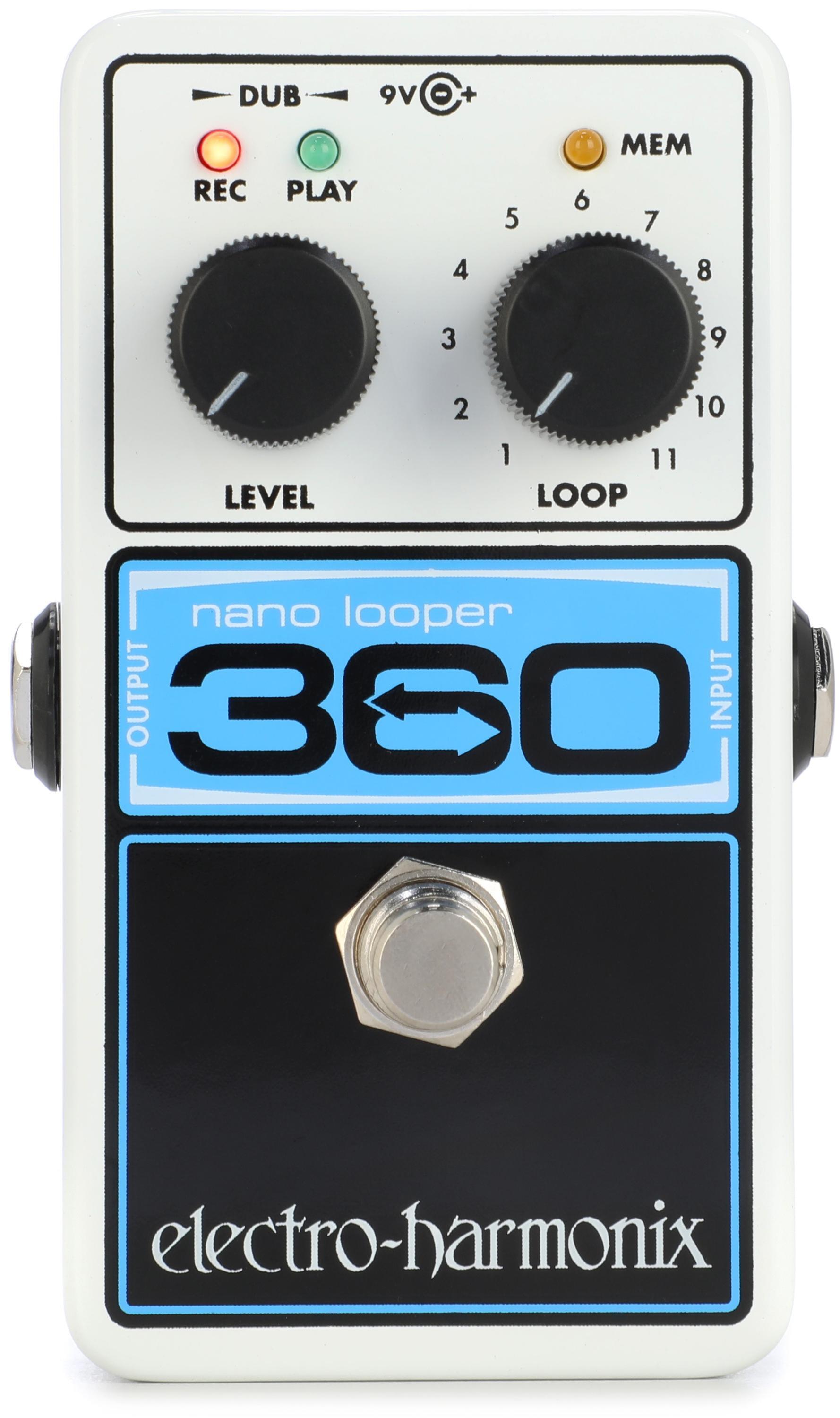 Electro-Harmonix Nano Looper 360 - Looper Pedal | Sweetwater