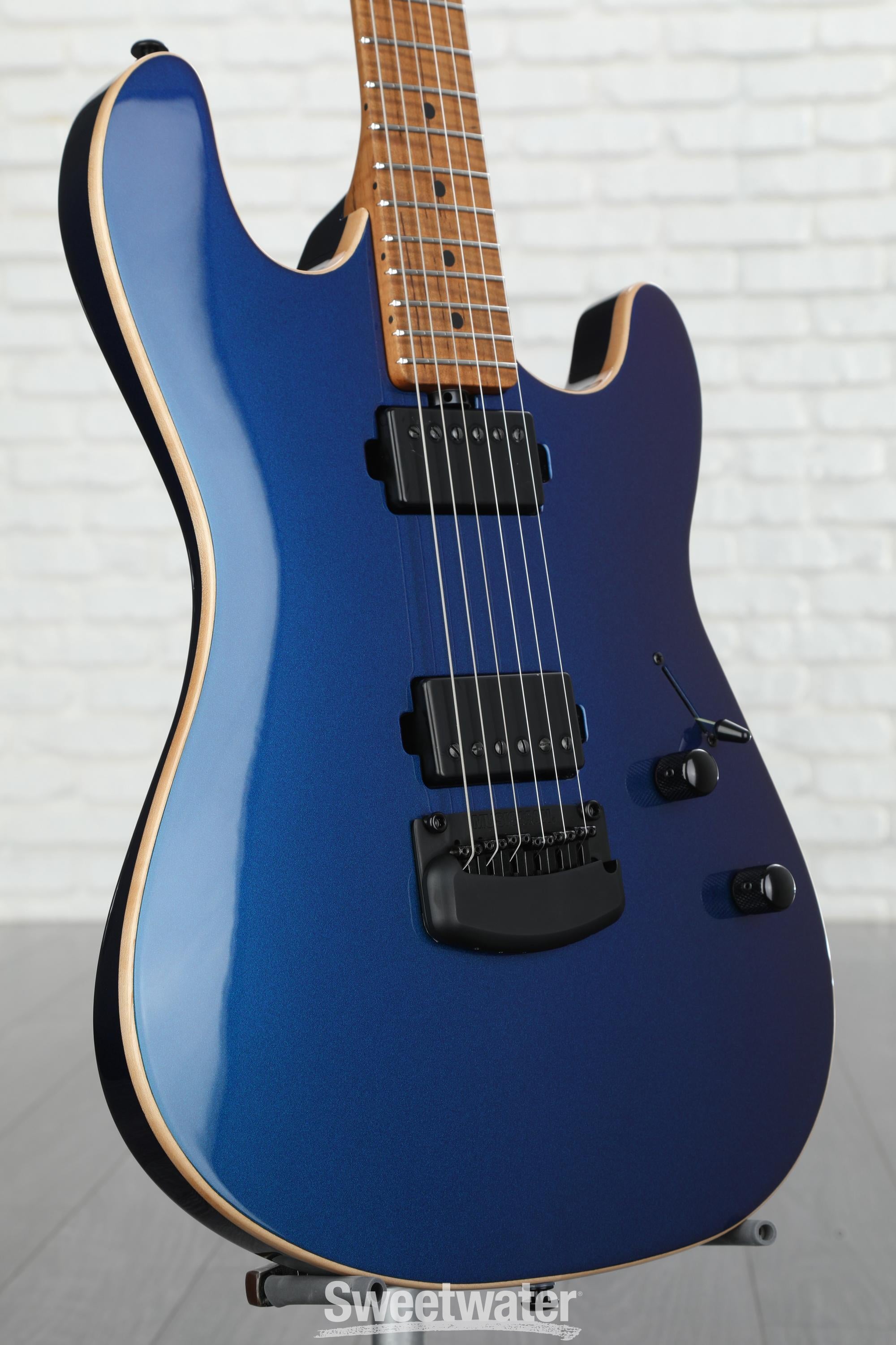 Ernie Ball Music Man Sabre Electric Guitar - Sapphire Iris, Sweetwater ...