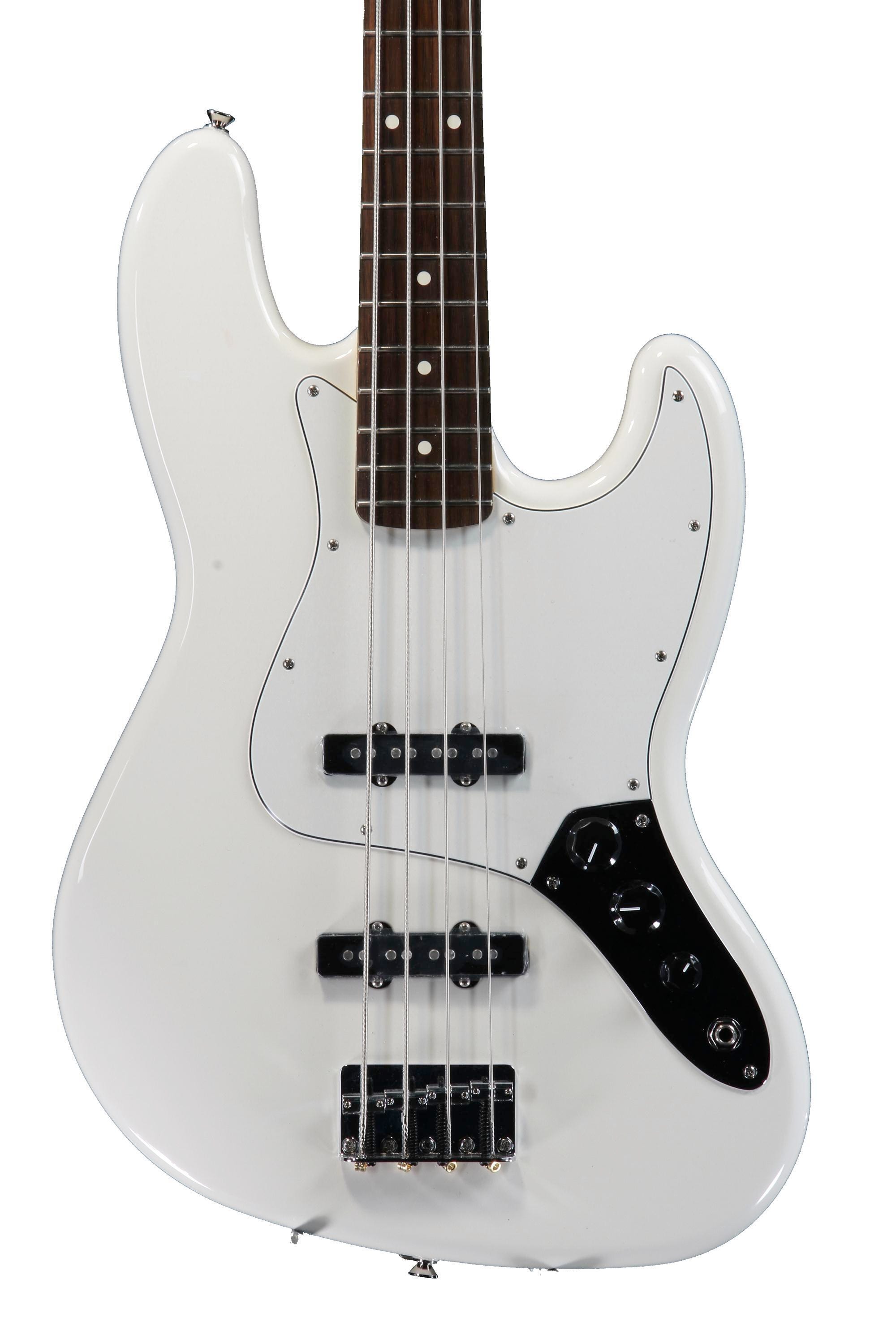 Fender Standard Jazz Bass - Arctic White with Rosewood Fingerboard ...