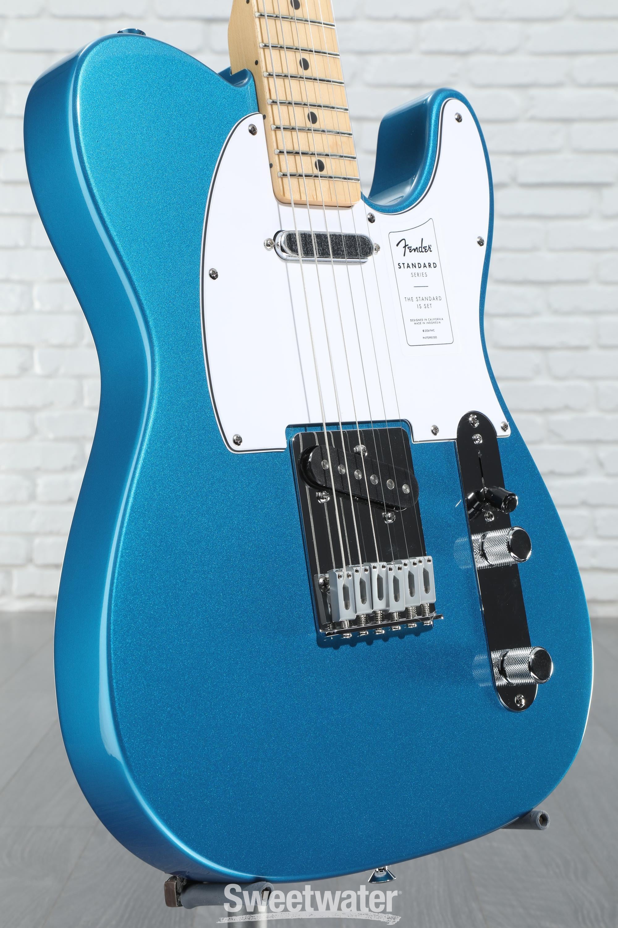 Fender Standard Telecaster Electric Guitar - Aqua Marine Metallic ...