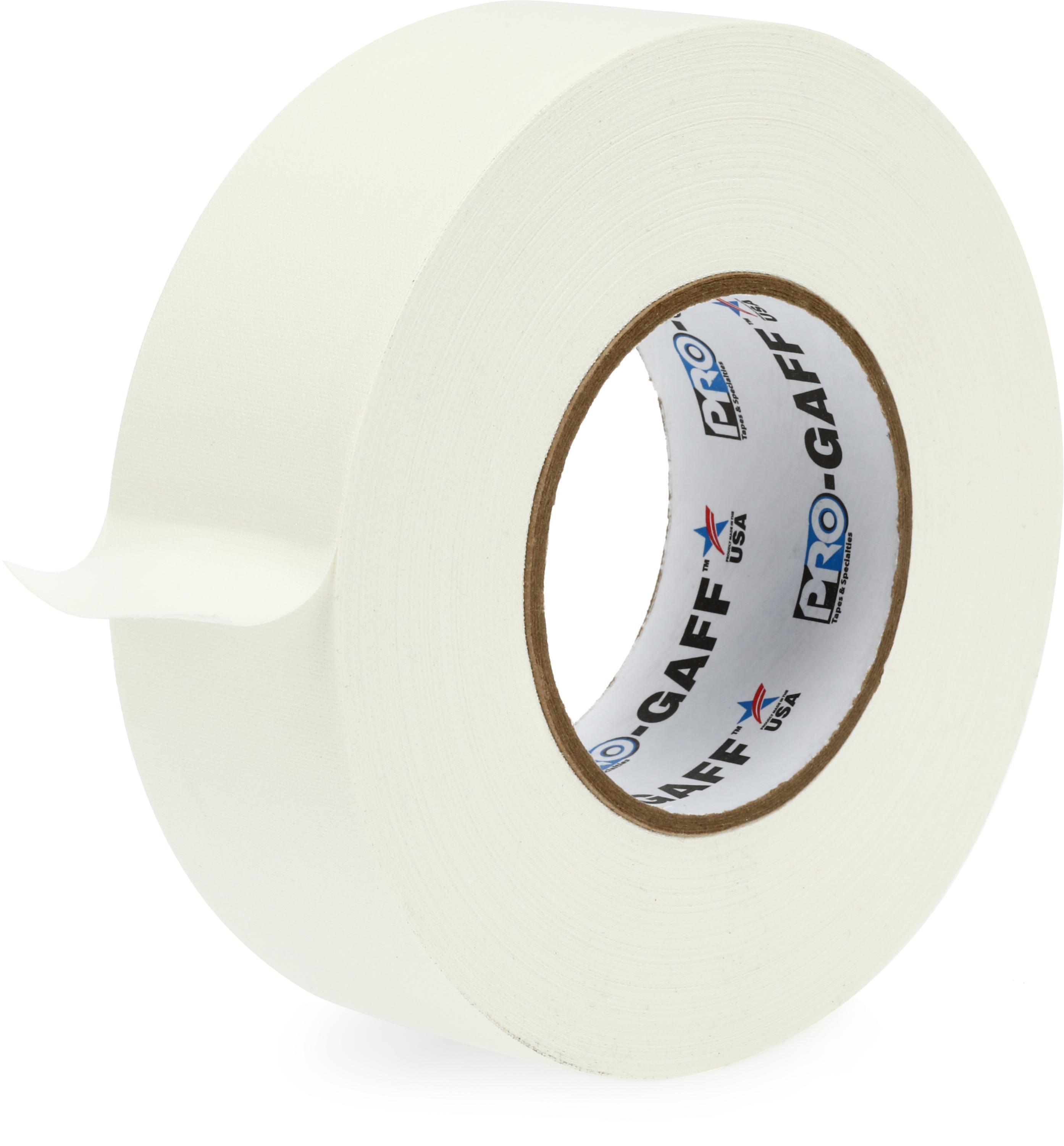 Pro Tapes Pro Gaff Premium 2-inch Gaffers Tape - 55-yard Roll - White ...