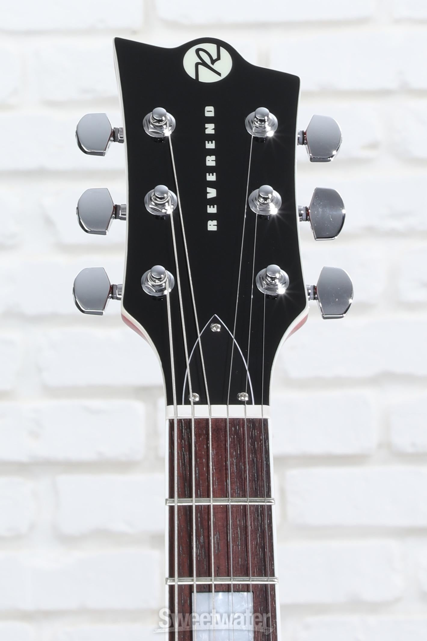 Reverend Sensei Jr. Electric Guitar - Trans Cherry | Sweetwater