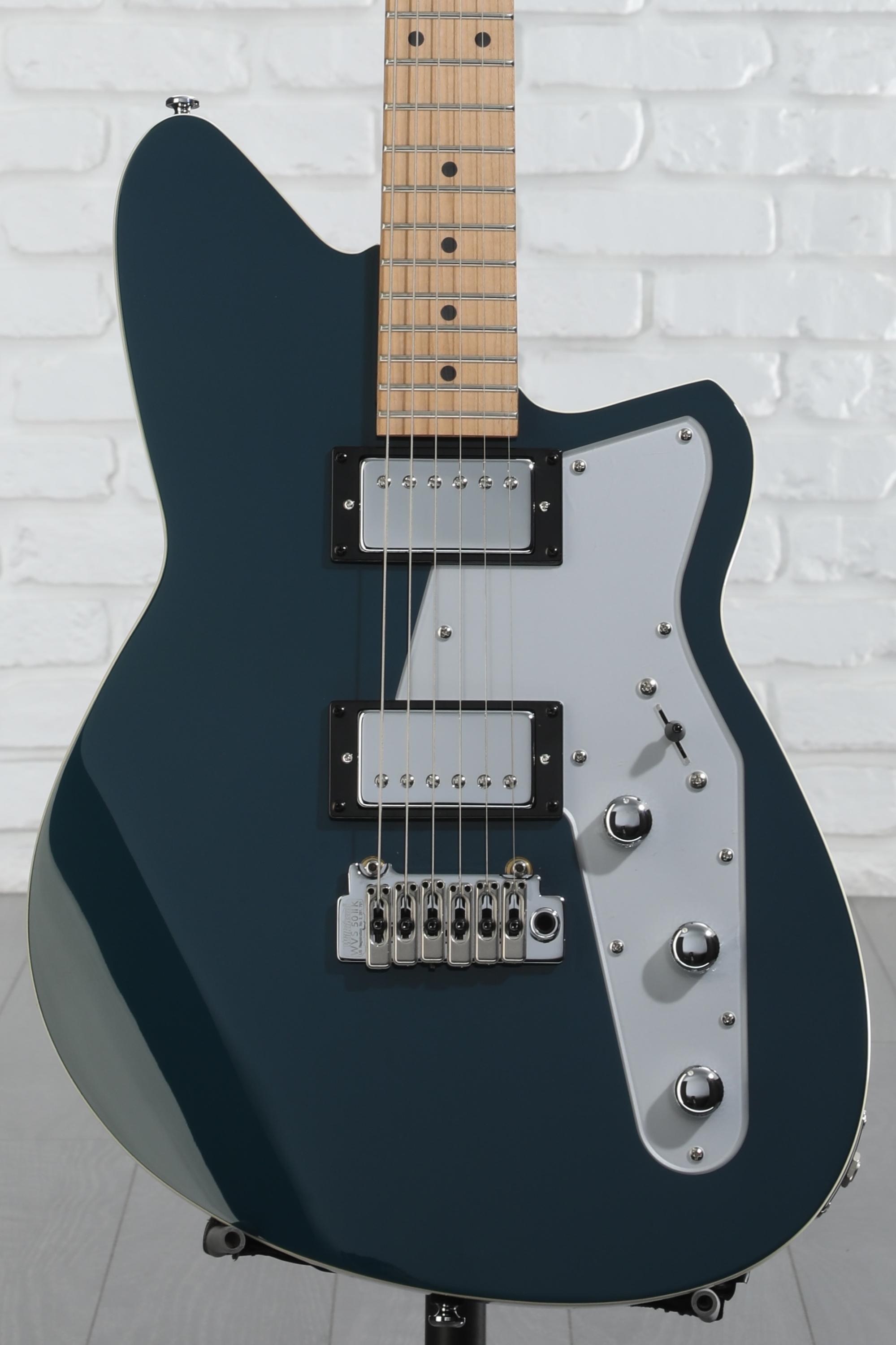 Reverend Jetstream HB Solidbody Electric Guitar - High Tide Blue, Maple ...
