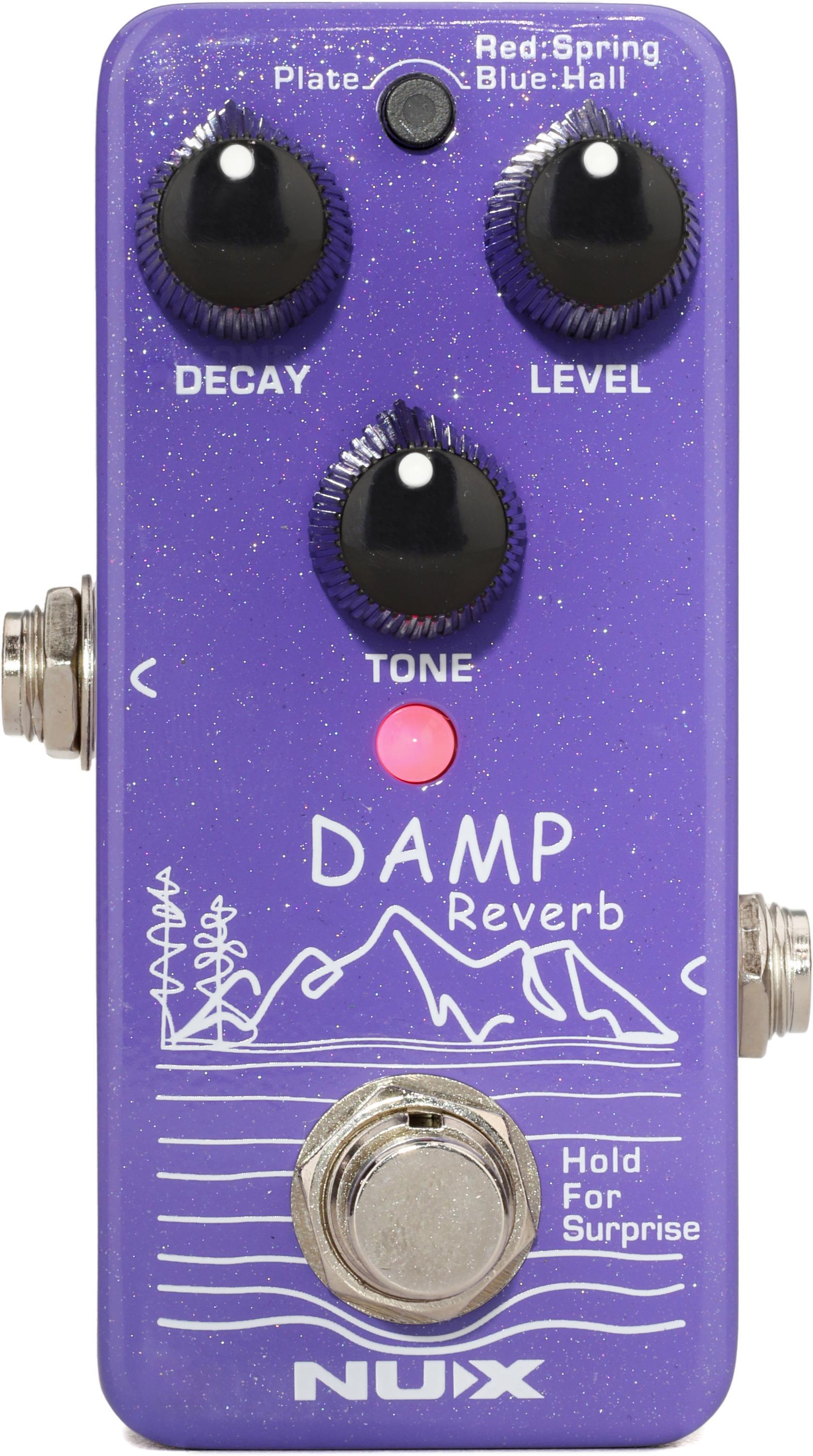 NUX Damp Mini Reverb Pedal | Sweetwater