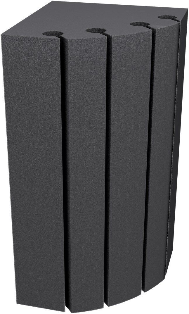 Vicoustic Super Bass 90 Corner Bass Trap - Gray, Box of 4 | Sweetwater