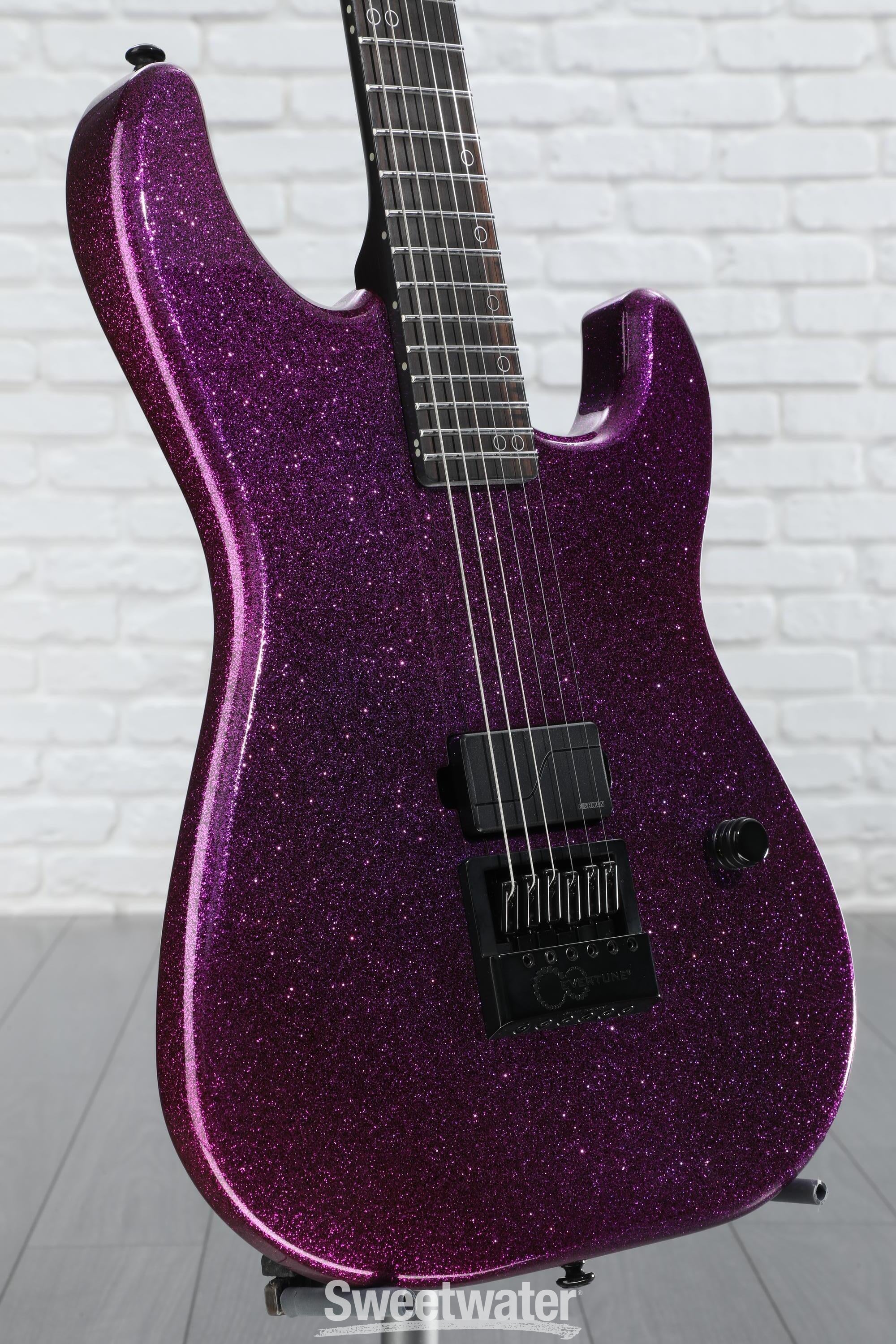 Schecter Danskimo-6 Daniel Haniss Signature Electric Guitar - Purple ...