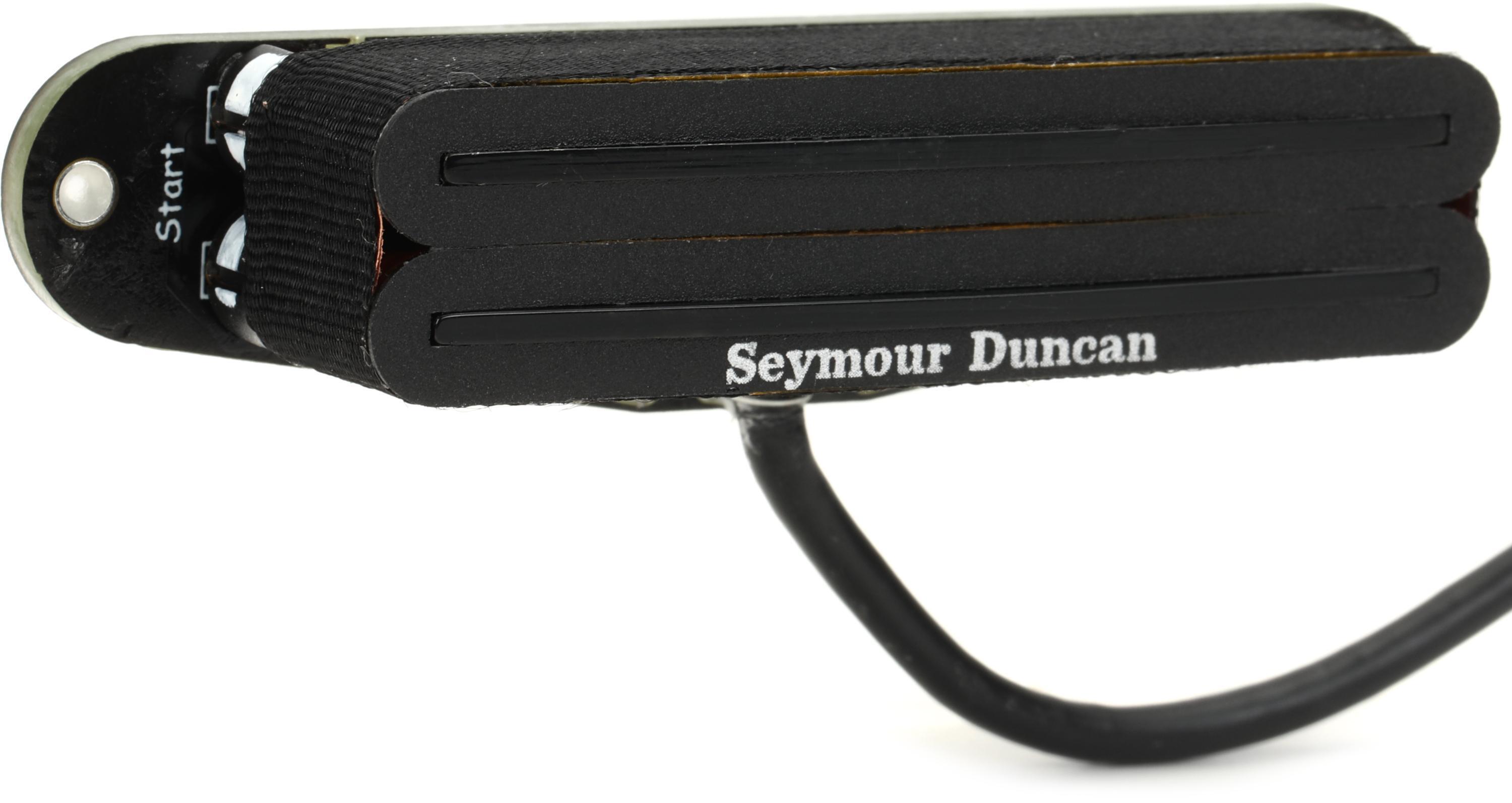 Seymour Duncan STHR-1n Hot Rails Neck Tele Single Coil Sized Humbucker ...