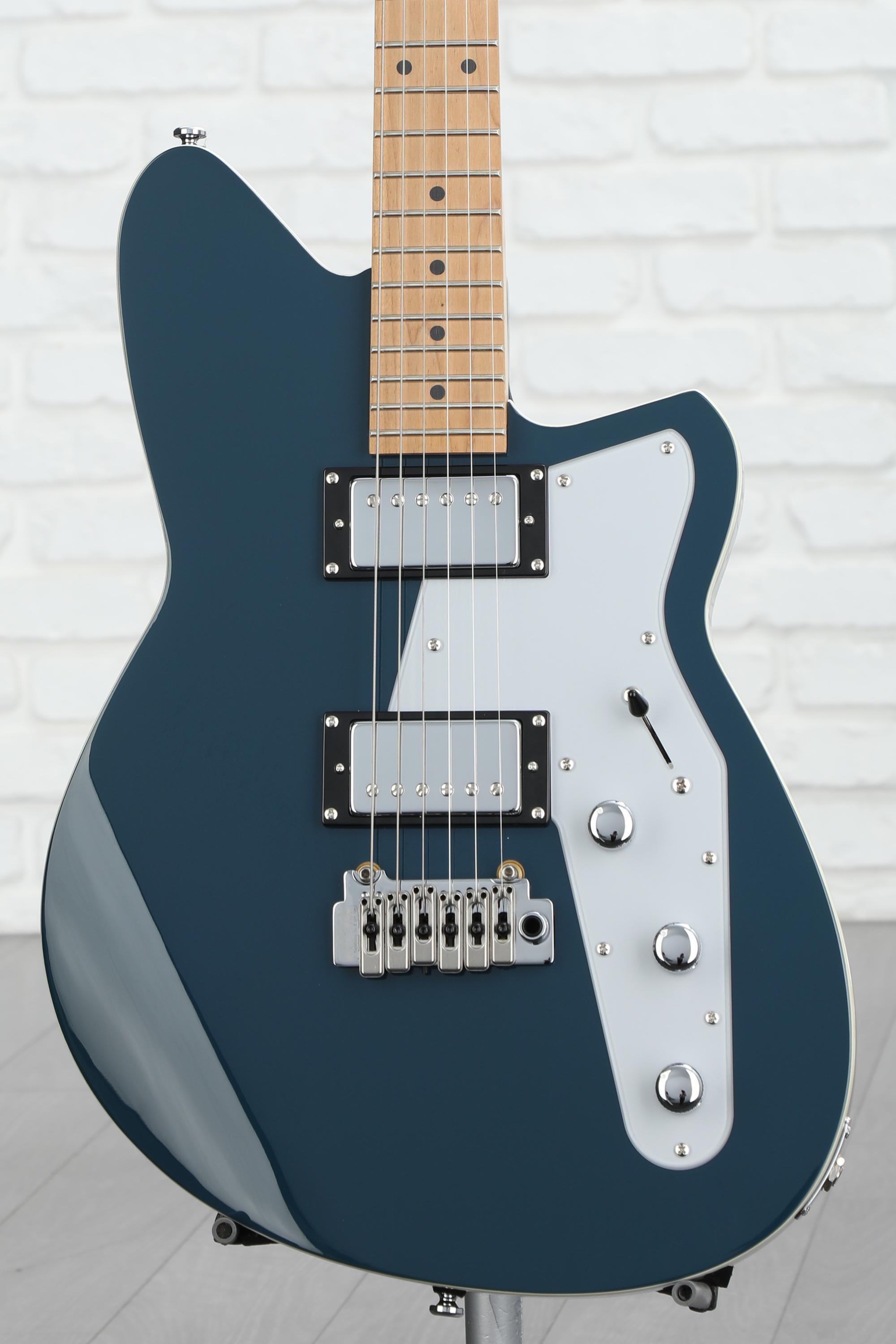 Reverend Jetstream HB Solidbody Electric Guitar - High Tide Blue, Maple ...