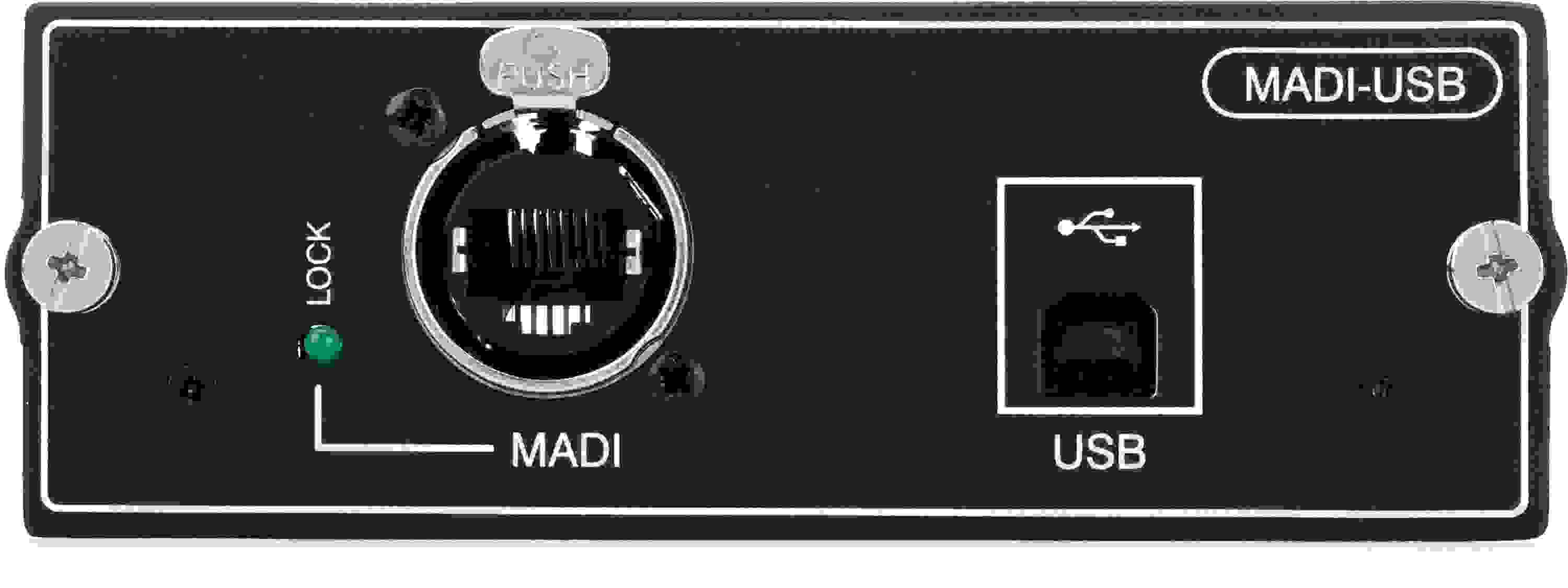 Soundcraft MADI-USB Combo Card for Soundcraft Si and Stagebox Devices ...