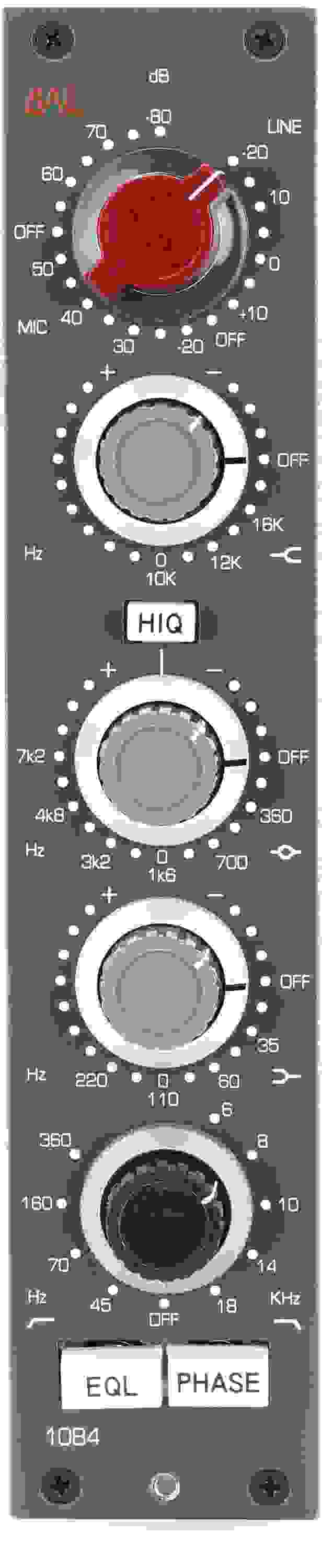 BAE 1084 80 Series Microphone Preamp & EQ Module | Sweetwater