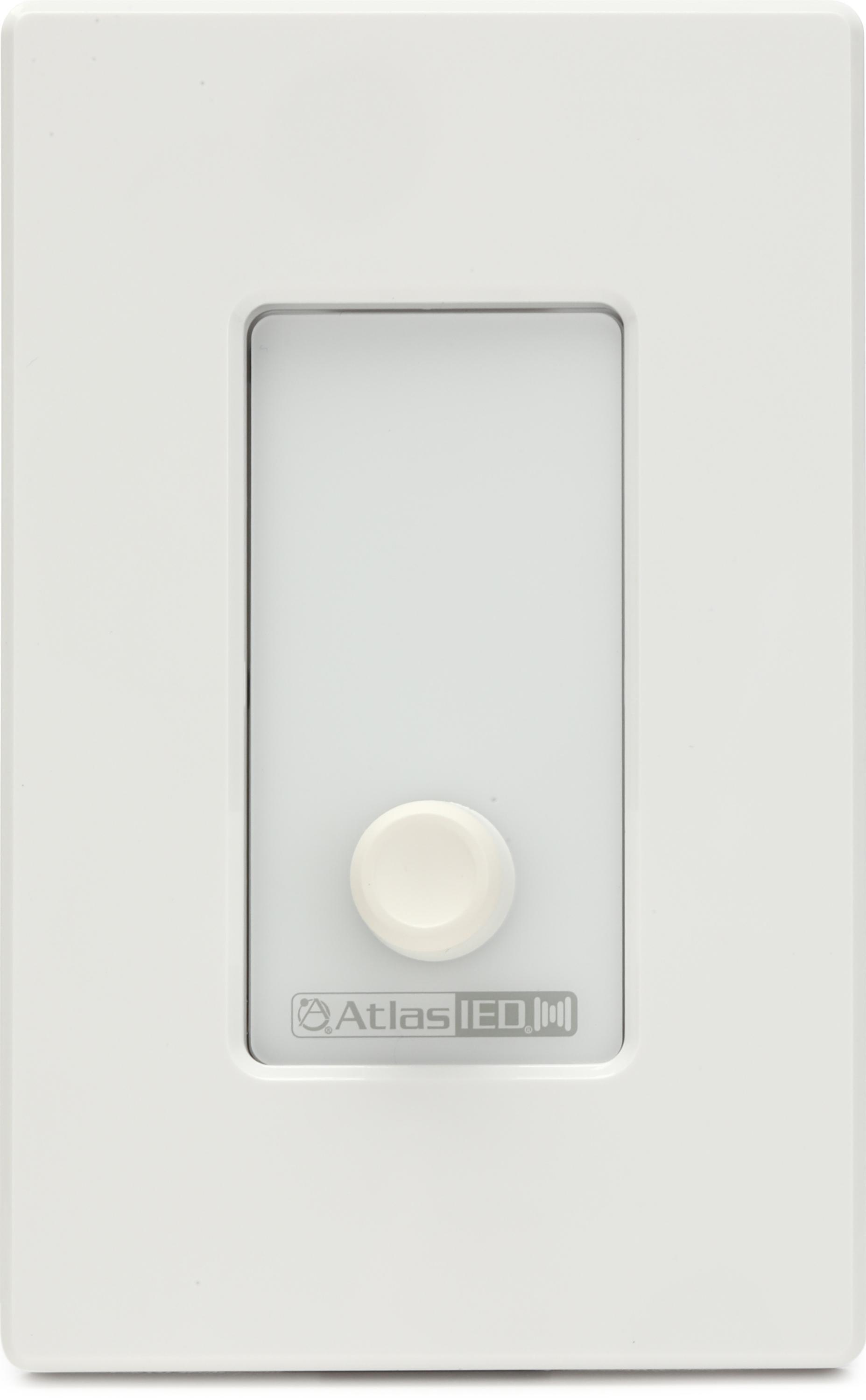 AtlasIED C-V-US-B Atmosphere Wall Volume Controller - White | Sweetwater