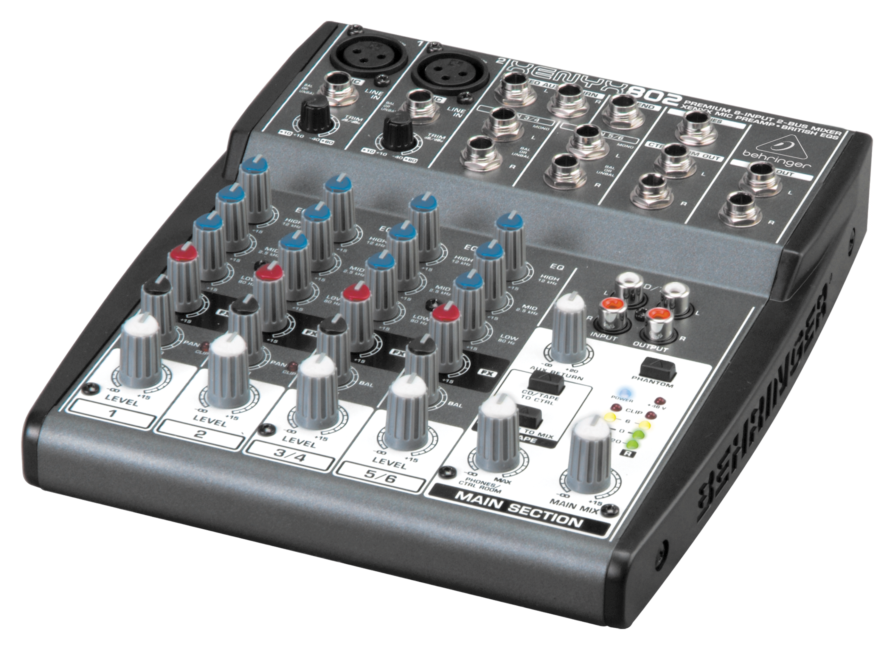 Behringer Xenyx 802 4-channel Analog Mixer | Sweetwater