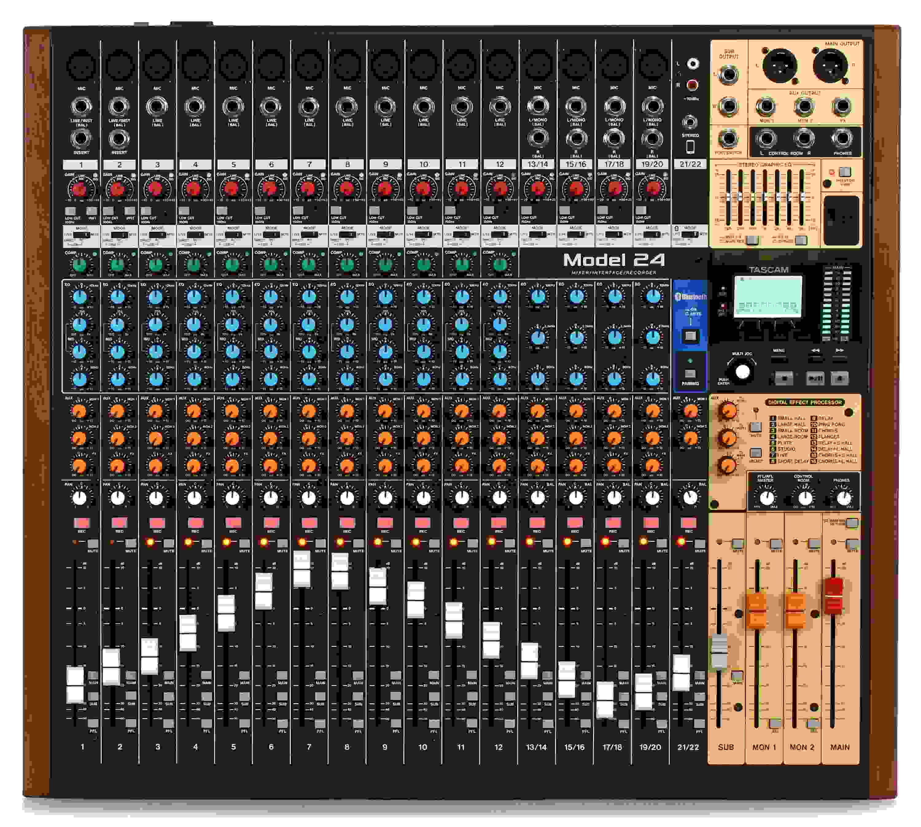 TASCAM Model 24 24-channel Analog Recording Console | Sweetwater