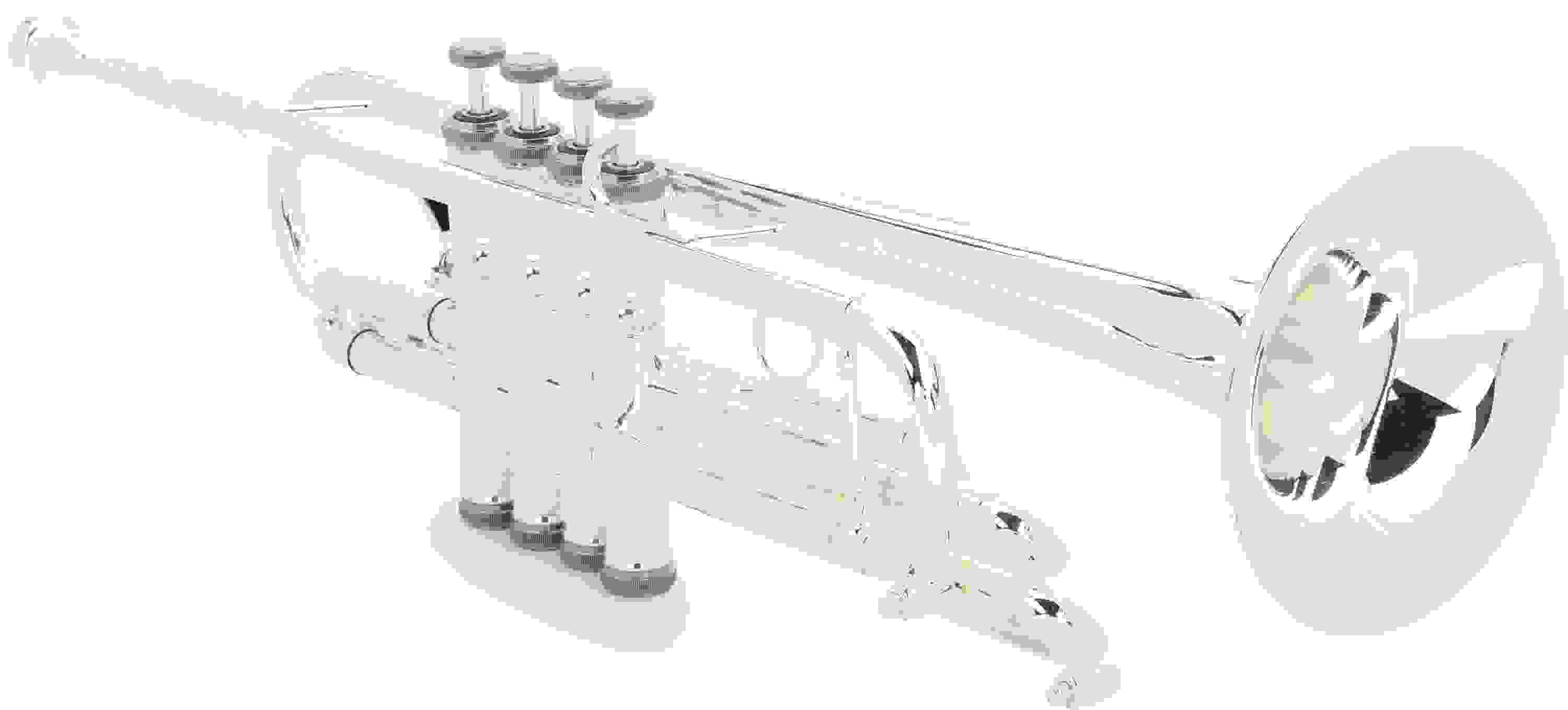 Stomvi 5391 Titan Bb Trumpet - 4 Valve - Silver Plated | Sweetwater