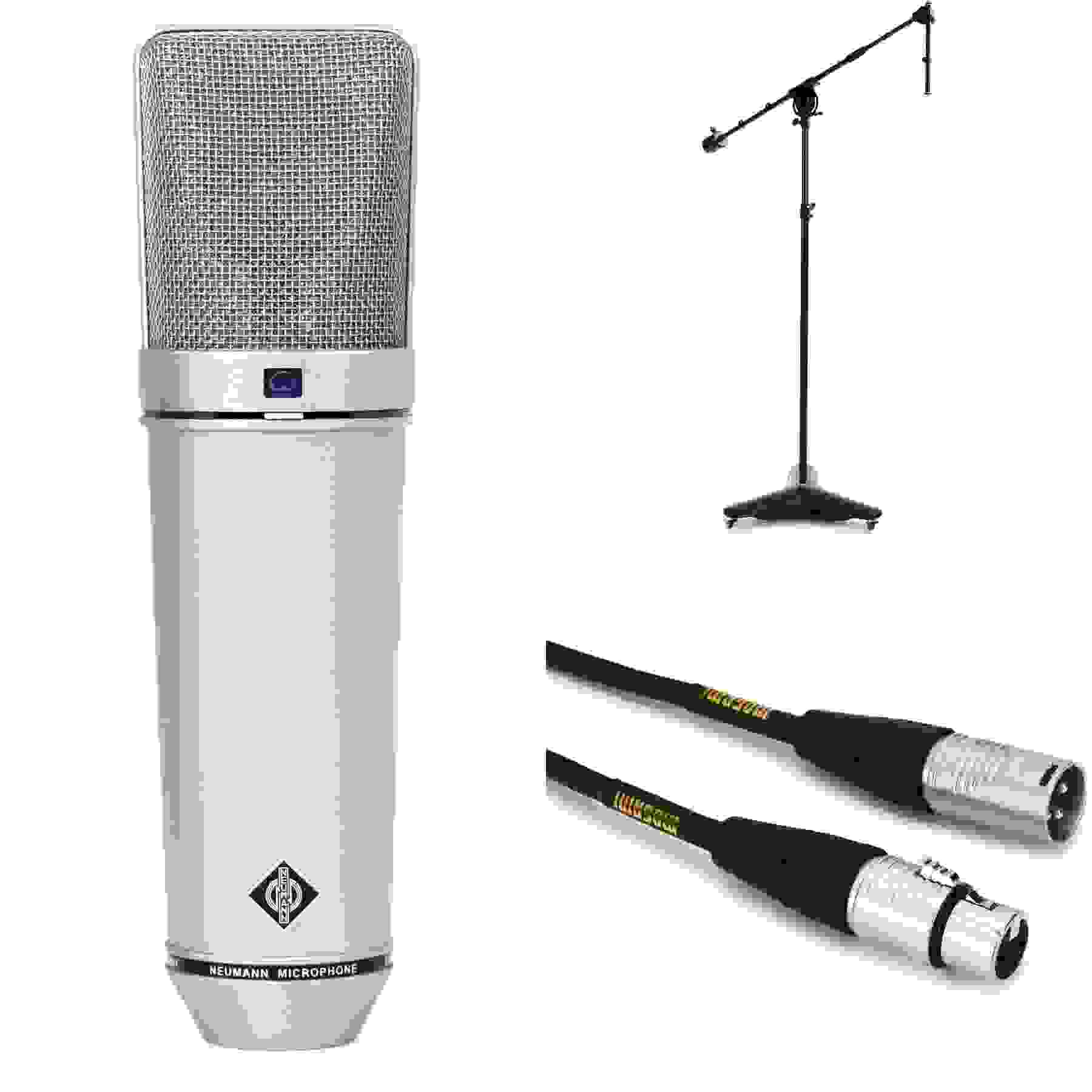 Neumann U67 Collector's Edition Large-diaphragm Tube Condenser Microphone Bundle with Stand and ...