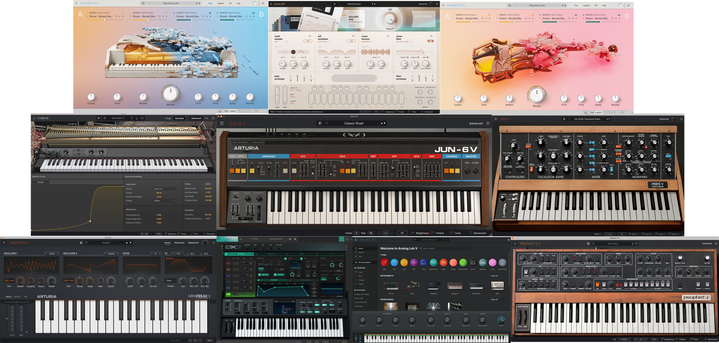 Arturia V Collection 11 Intro Software Instrument Bundle | Sweetwater