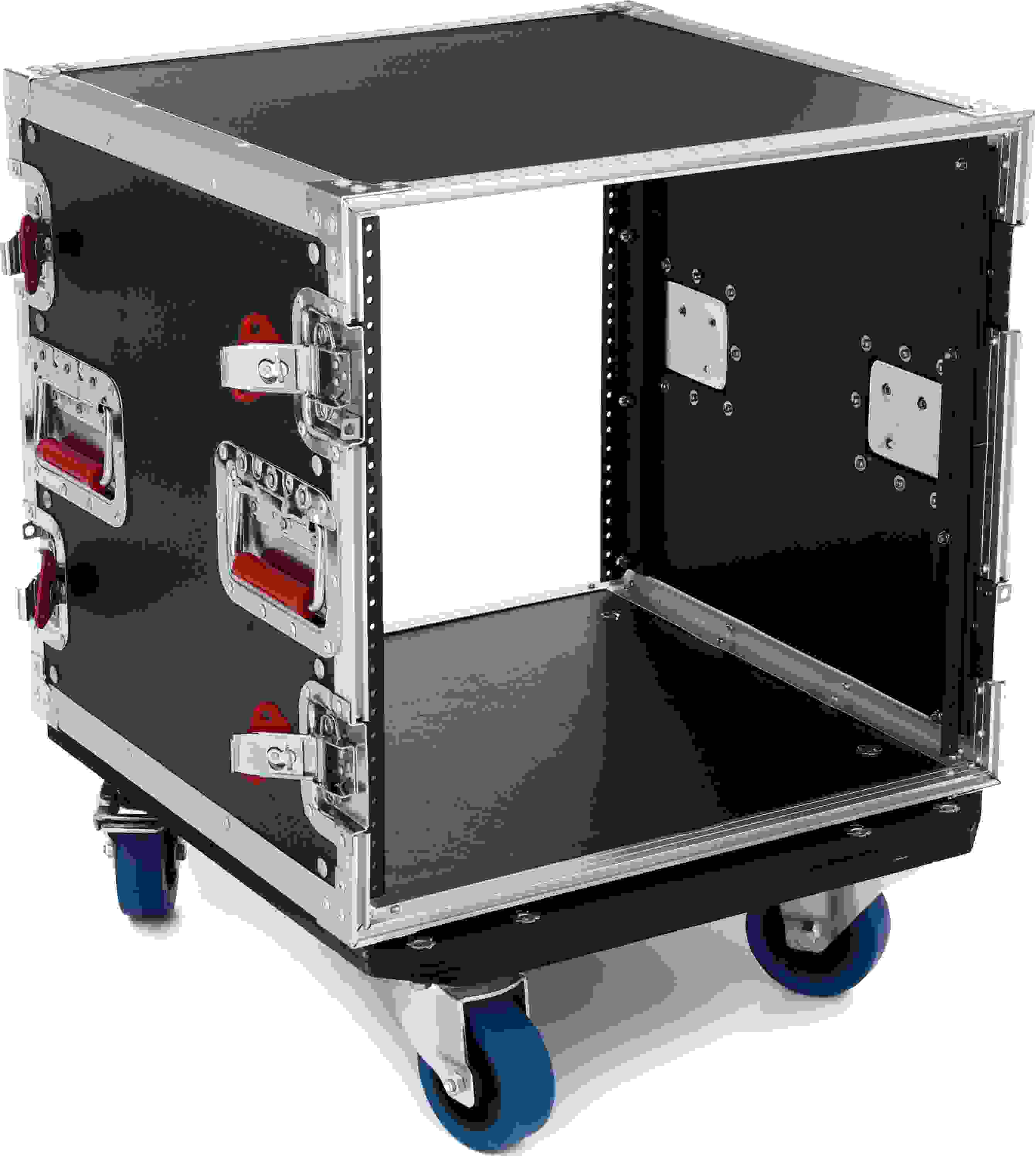 Gator G-TOUR 10U CAST ATA Wood Rack Case with Casters | Sweetwater