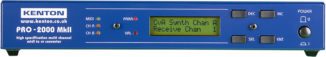 Kenton Pro 2000 Mk II MIDI-CV Converter | Sweetwater