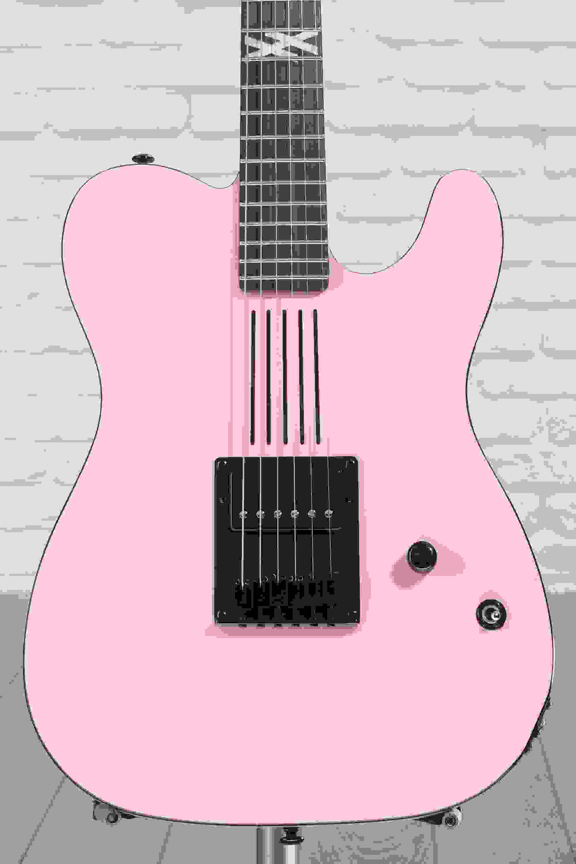 Schecter Machine Gun Kelly Signature PT Electric Guitar - Pink | Sweetwater