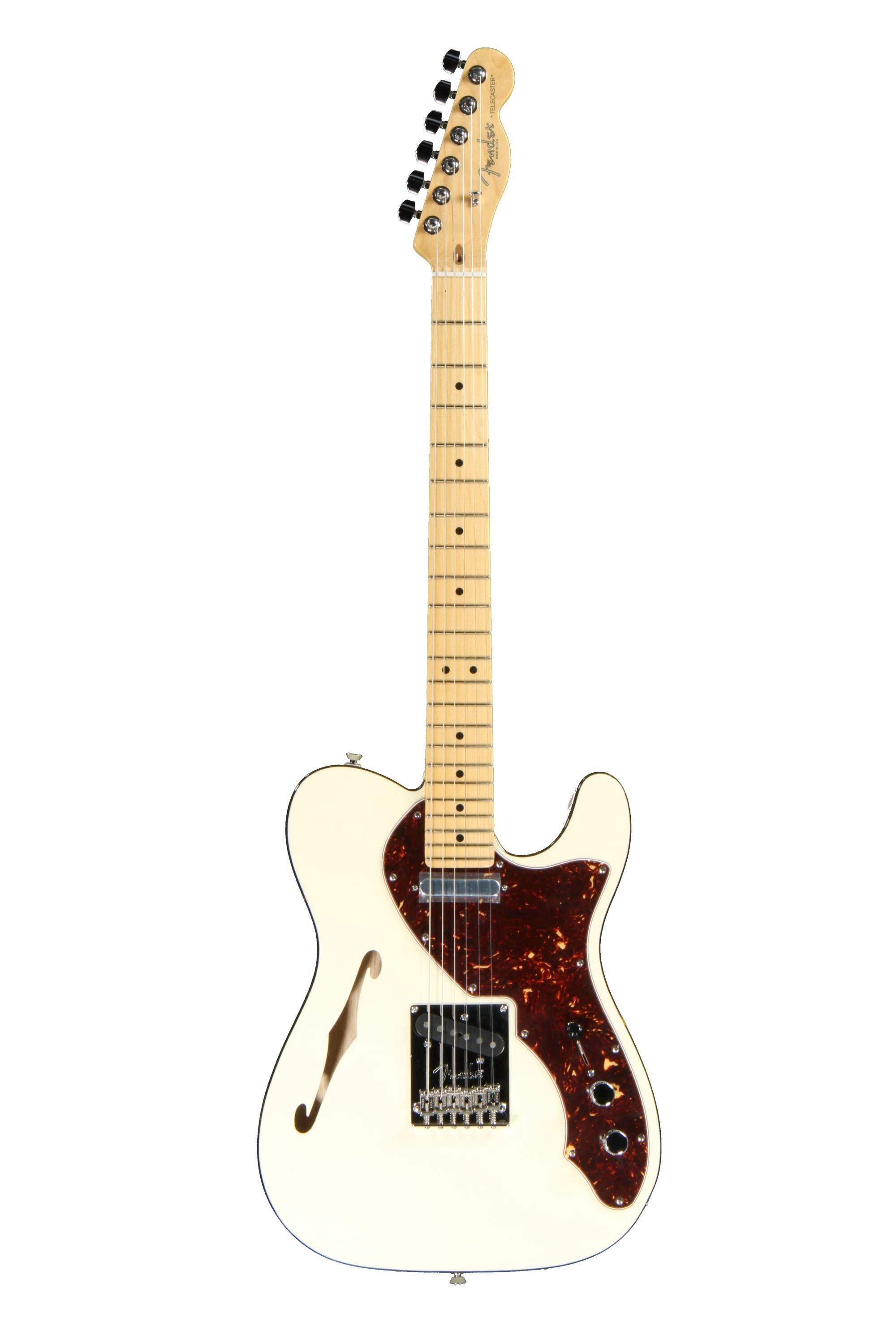 Fender Limited Edition Modern Thinline Tele - Modern Thinline White ...