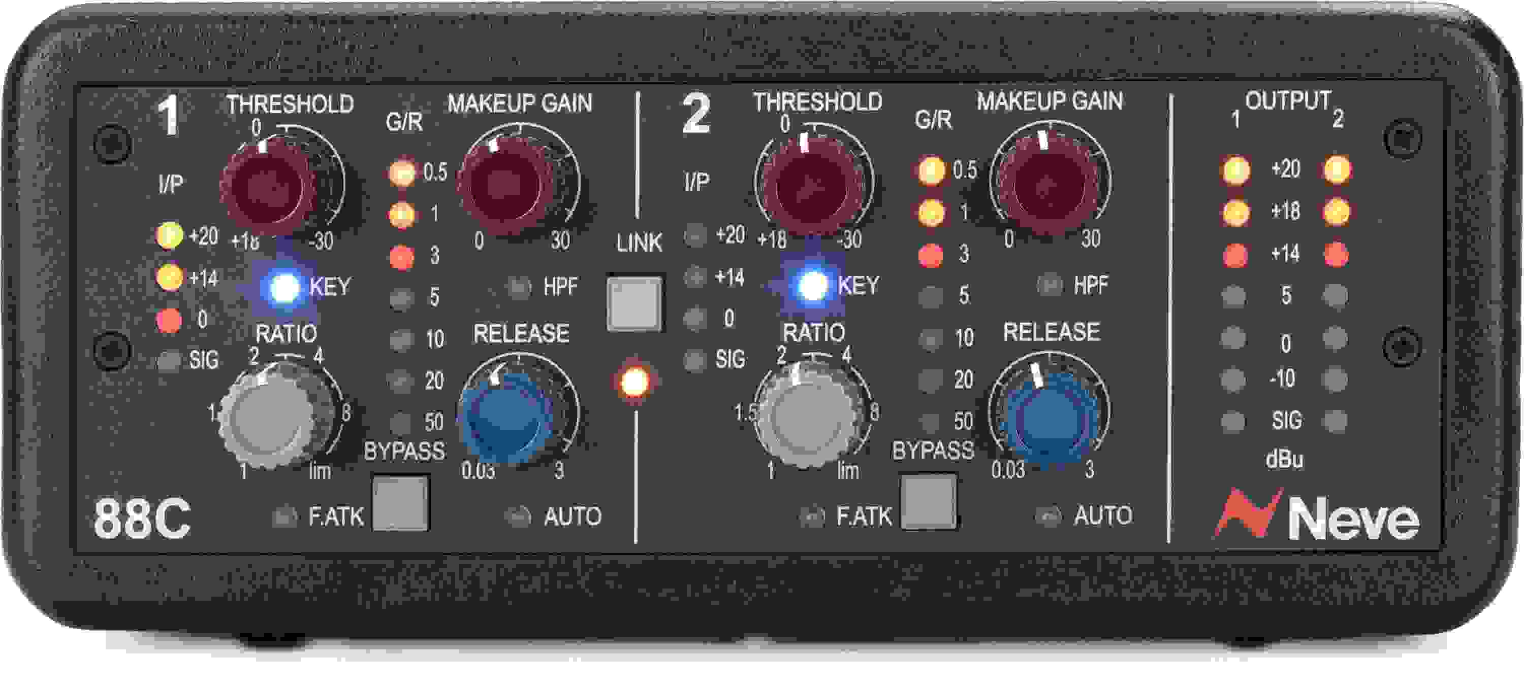 Neve 88C Dual Desktop Dynamics USB-C Compressor/Limiter | Sweetwater