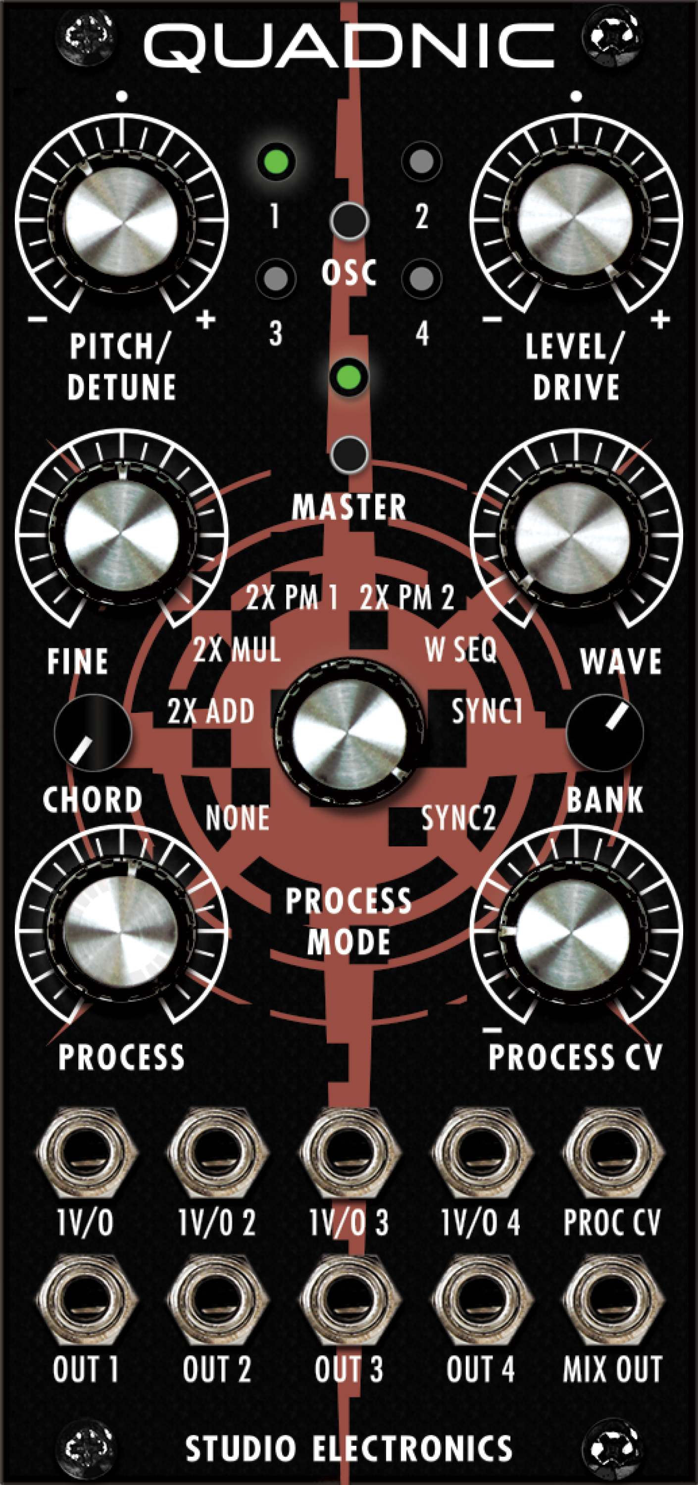 Studio Electronics Quadnic Eurorack Quad Digital Oscillator | Sweetwater