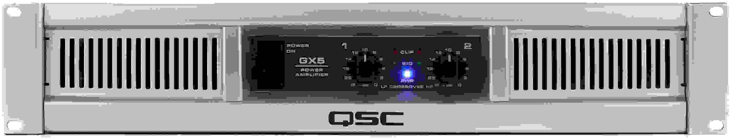 QSC GX5 700W 2-channel Power Amplifier | Sweetwater