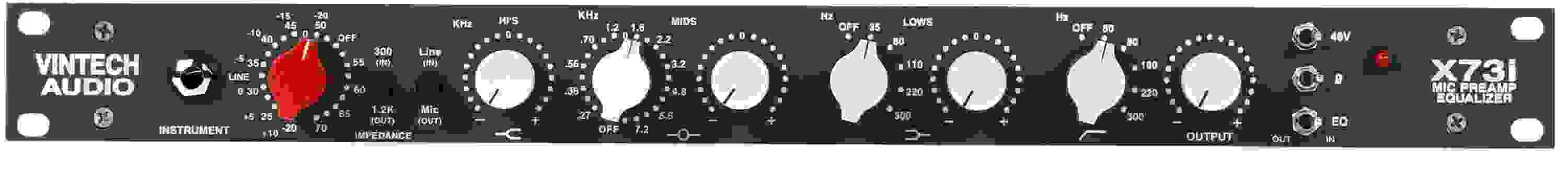 Vintech X73i Microphone Preamp & EQ | Sweetwater