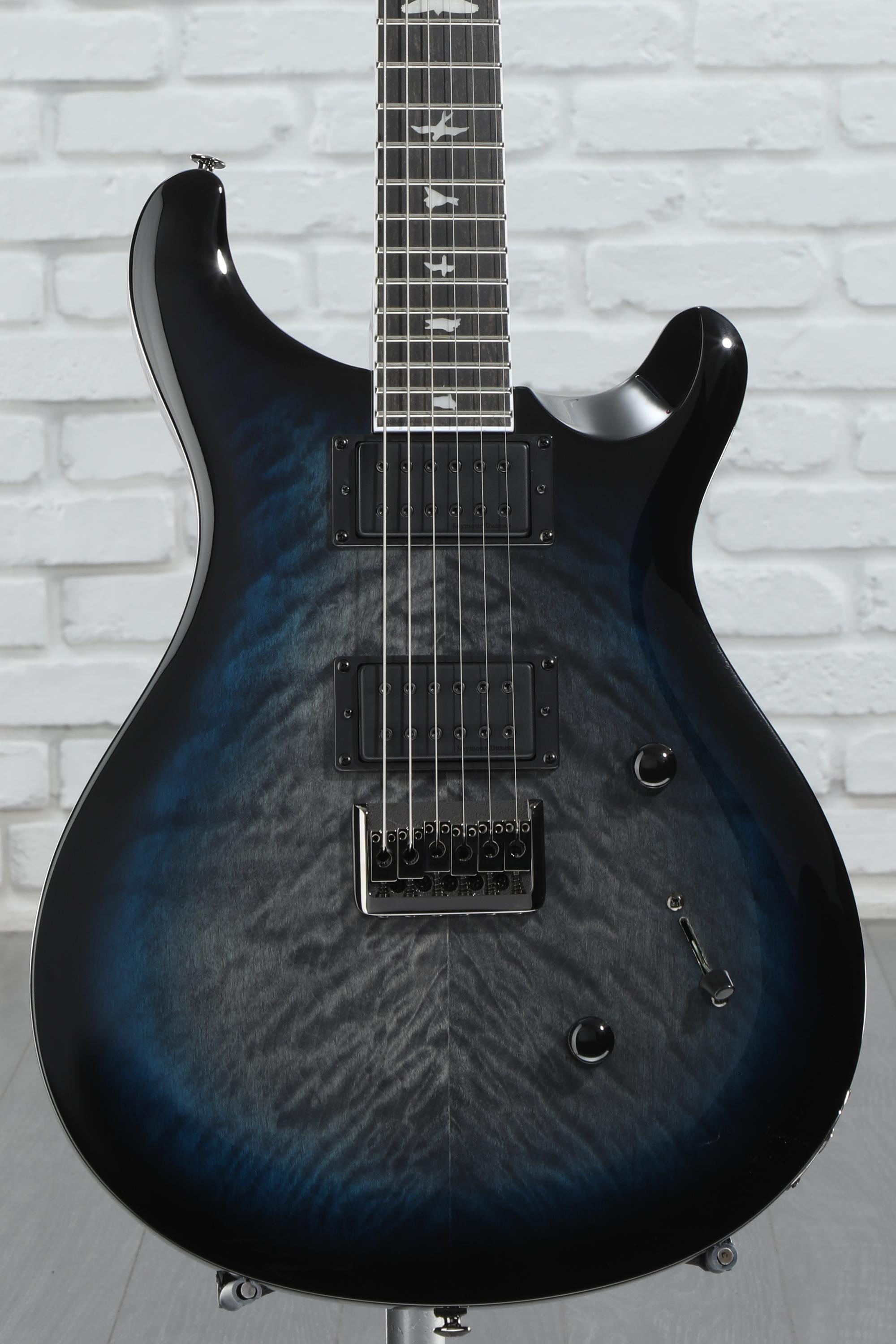 PRS SE Mark Holcomb Signature Electric Guitar - Holcomb Blue Burst ...