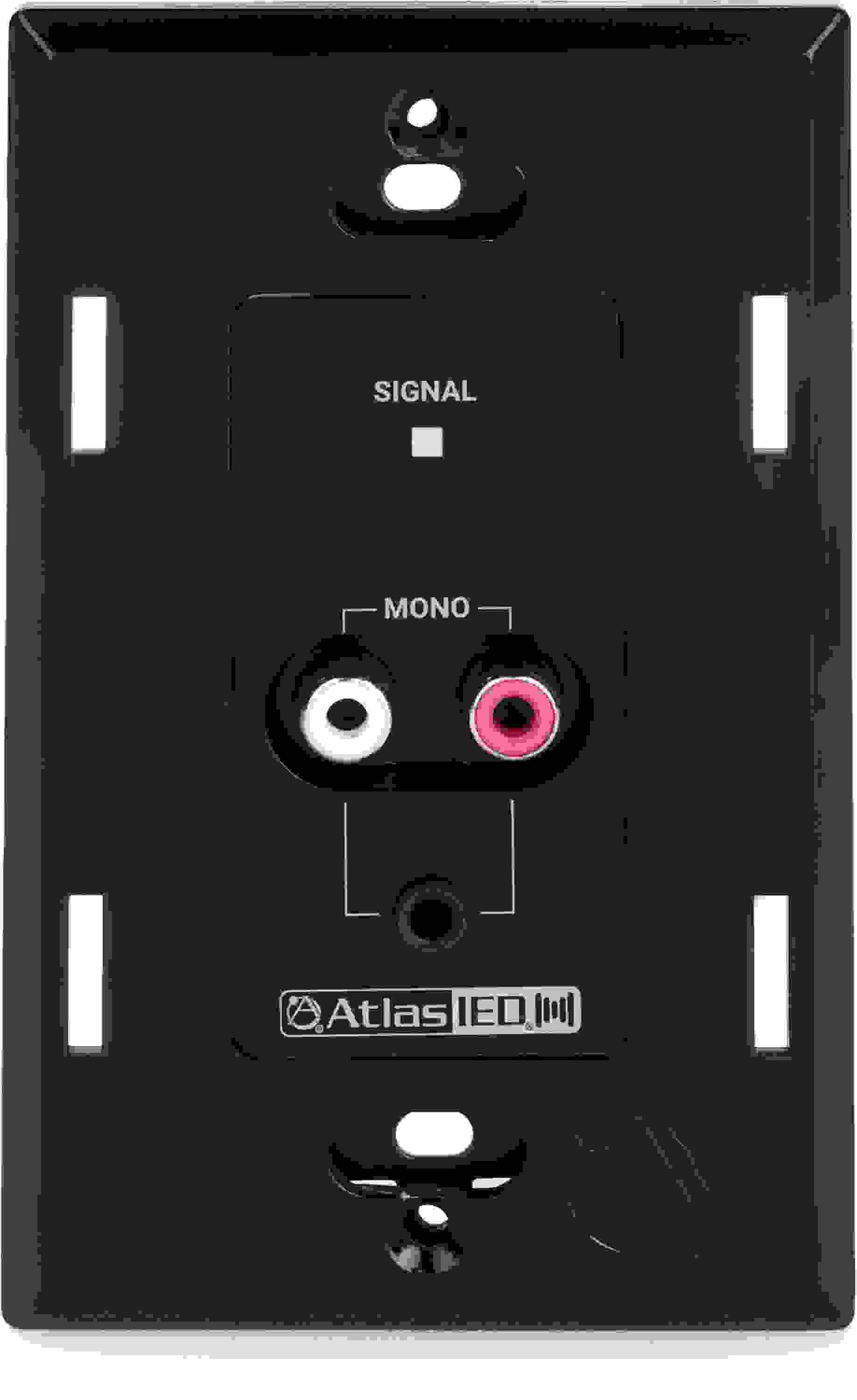 AtlasIED A-RCA-US-B RCA Wall Audio Input - Black | Sweetwater