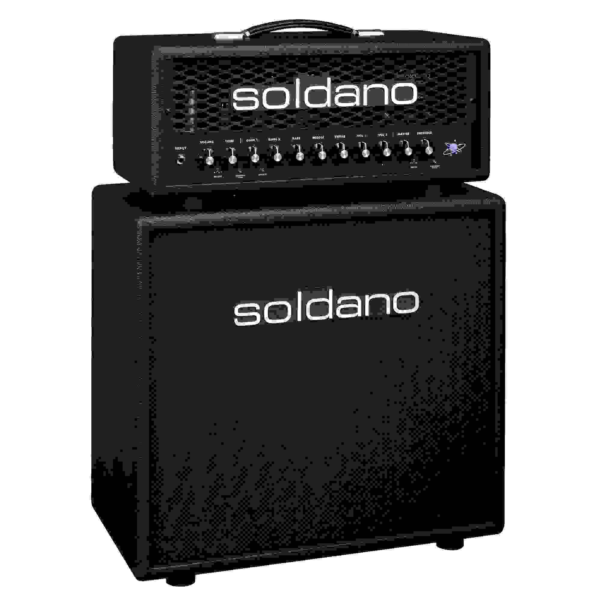 Soldano Astro-20 20-watt 3-channel Tube Head with 1 x 12" Cabinet ...