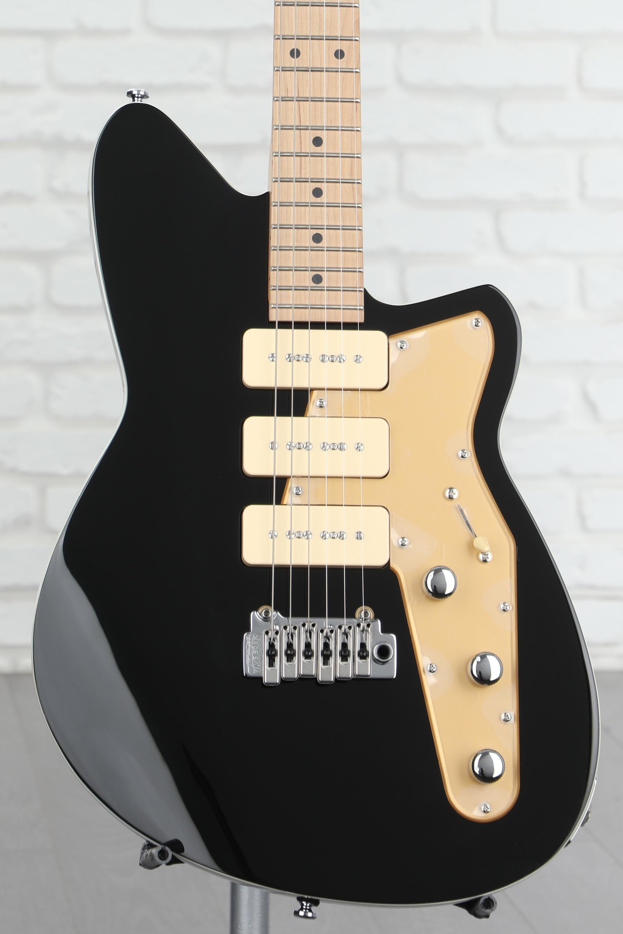 Reverend Jetstream 390 Solidbody Electric Guitar - Midnight Black ...