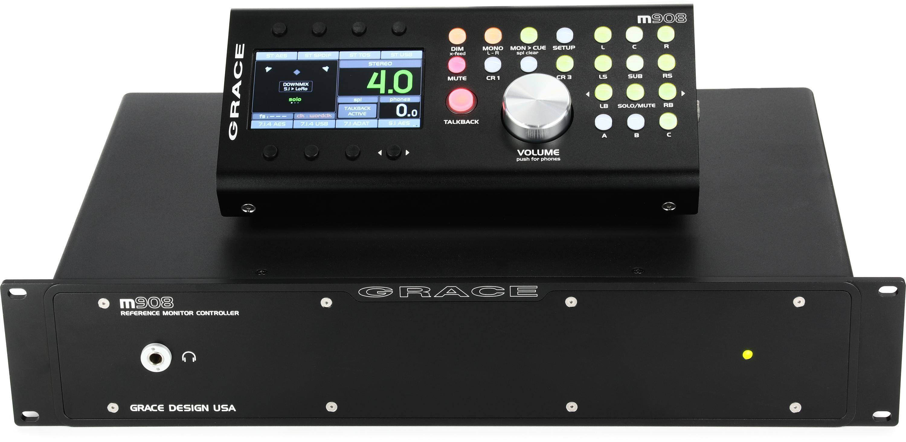 Grace Design m908 Surround Monitor Controller with 1x Preinstalled ...