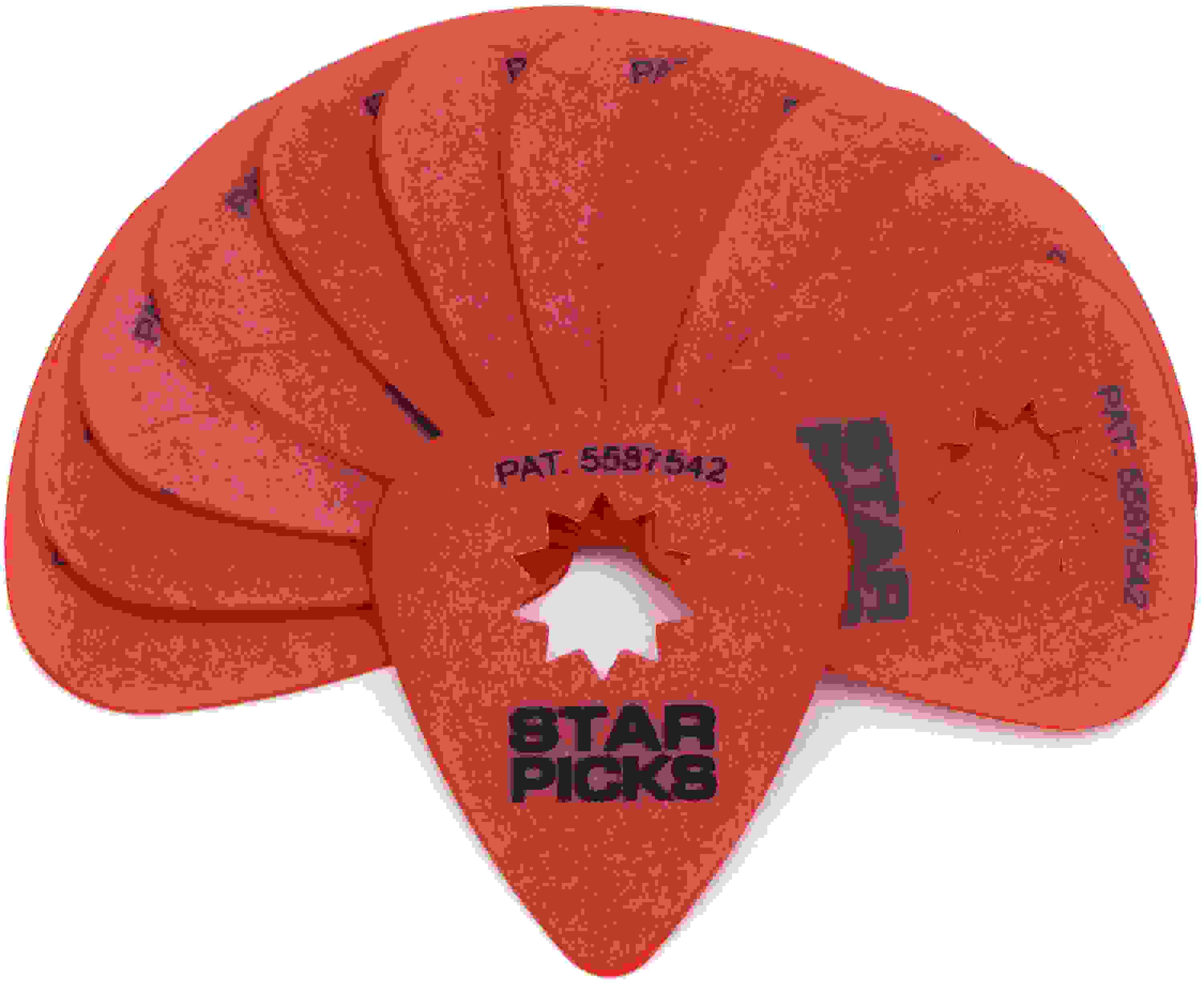 Cleartone Everly Star Picks - .50mm, Red, 12-pack | Sweetwater