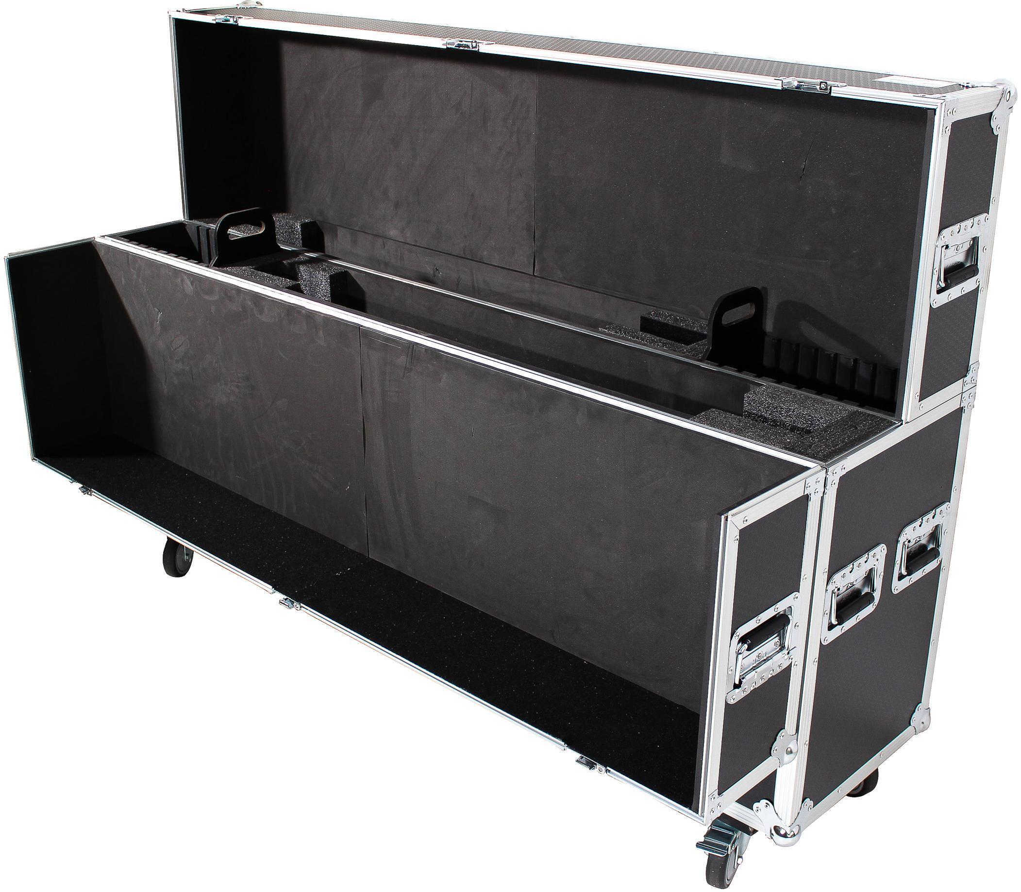 ProX XS-LCD7080WX2 Road Case for Two 70-inch to 85-inch LED, LCD, and ...