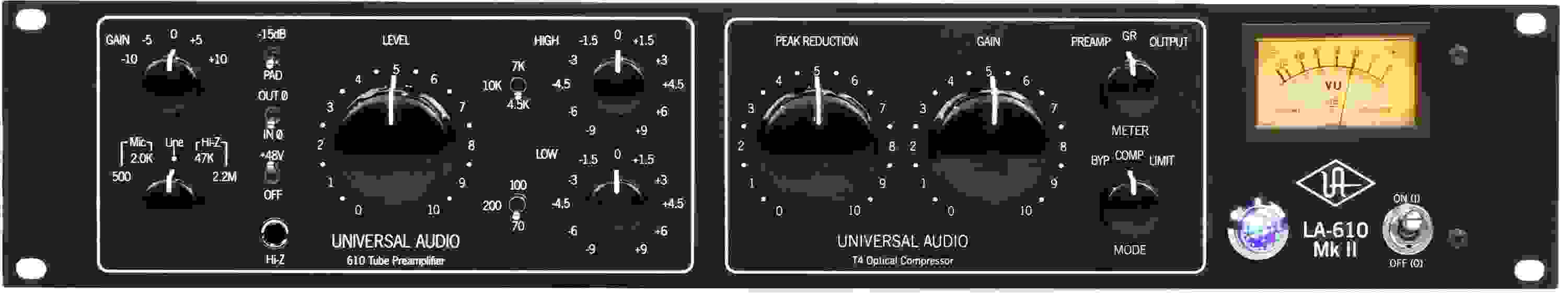Universal Audio LA-610 Mk II Tube Channel Strip | Sweetwater
