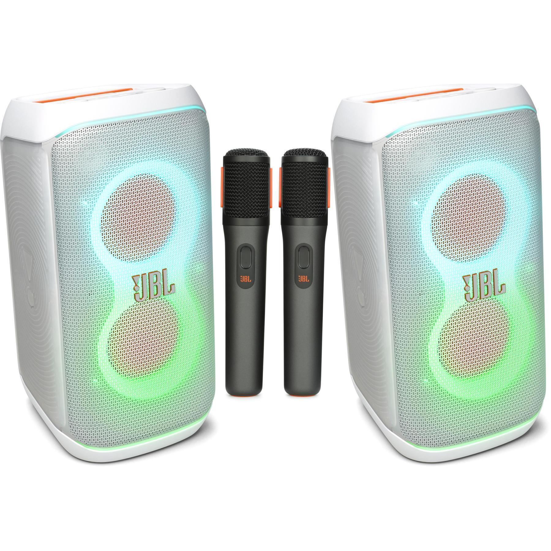 JBL PartyBox Club 120 Bluetooth Speaker Pair with Wireless Microphones ...