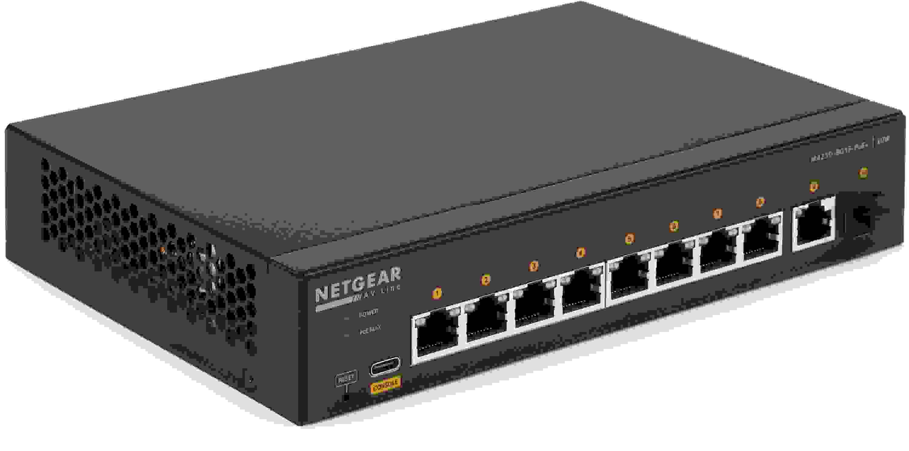 Netgear AV Line M4250-9G1F-PoE+ Switch | Sweetwater