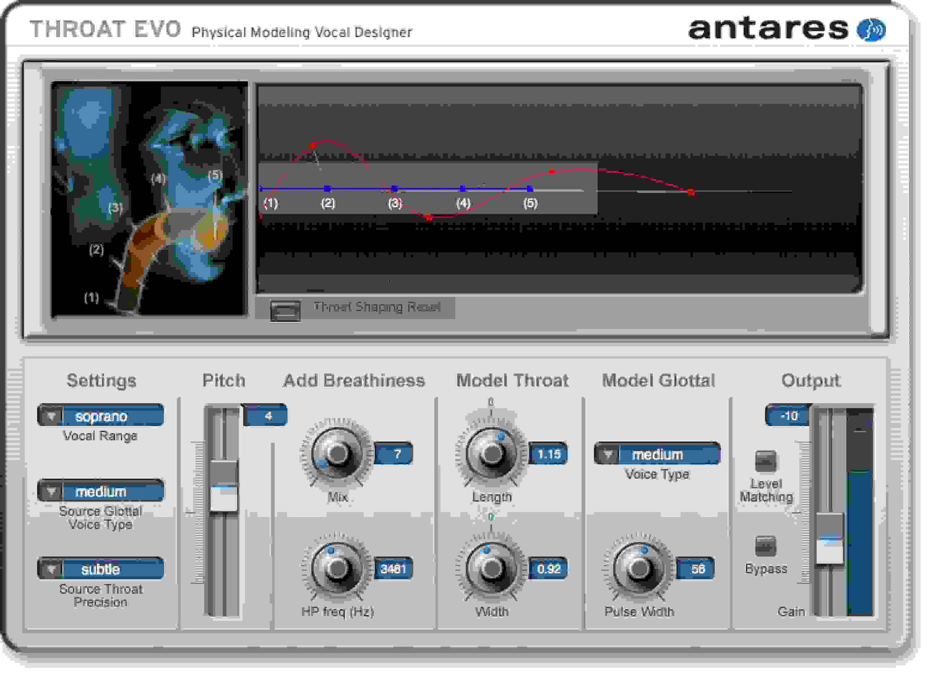 Antares THROAT Evo Vocal Modeling Plug-in | Sweetwater