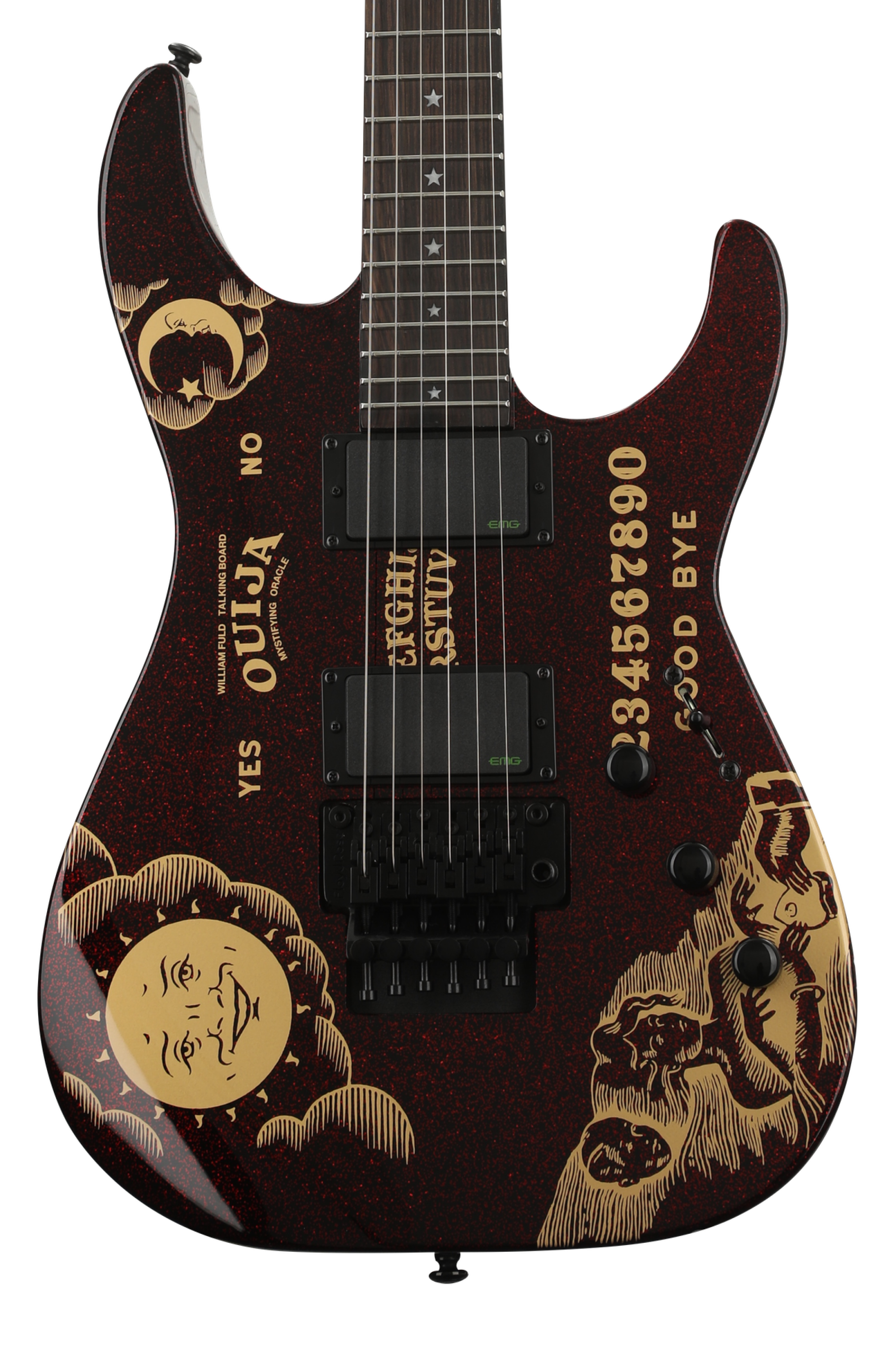 ESP LTD Kirk Hammett Signature KH-Ouija Limited Edition ESP LTD Kirk Hammett Signature KH-Ouija Limited Edition