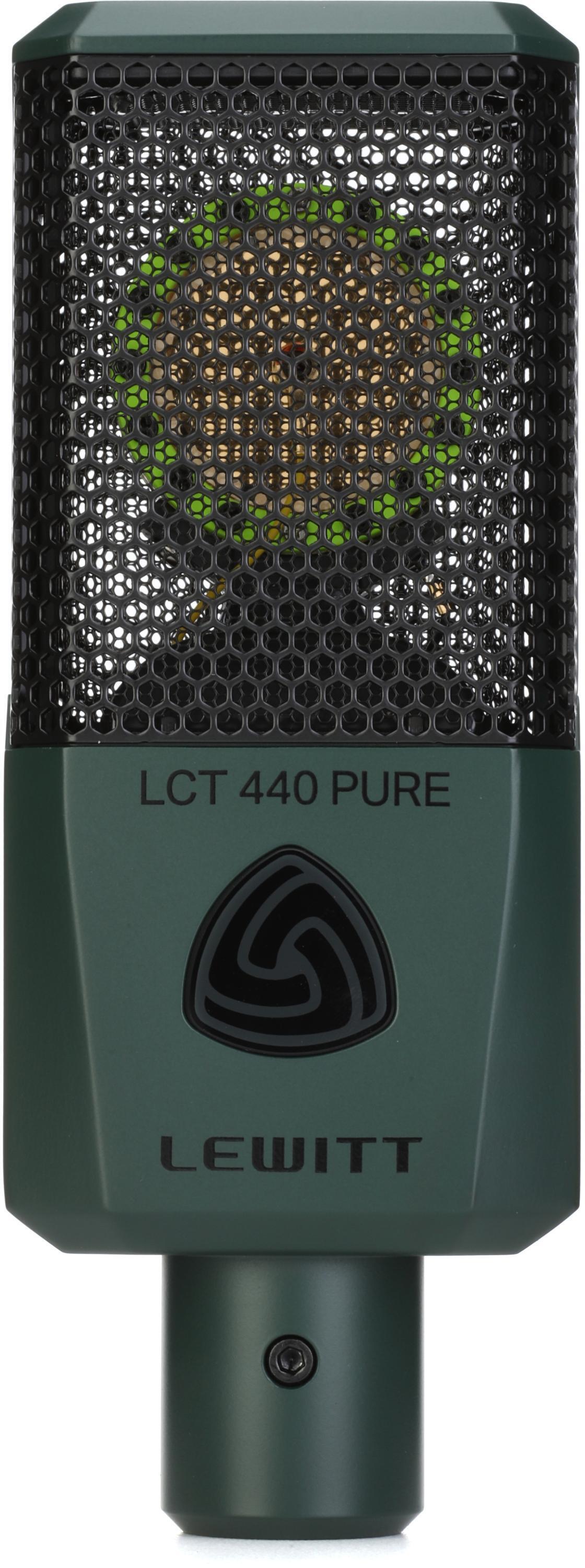 Lewitt LCT 440 PURE VIDA Condenser Microphone - Limited-edition Rainforest Green | Sweetwater