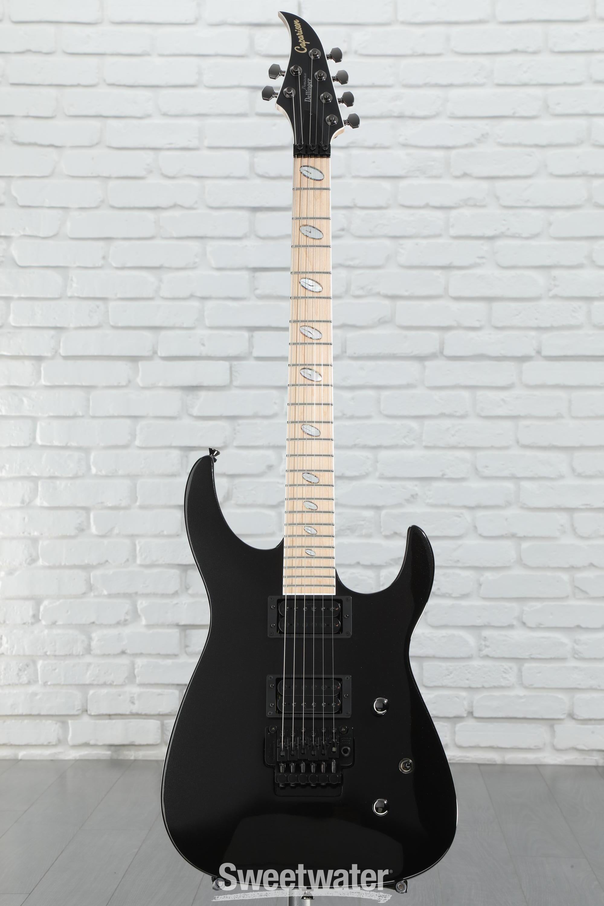 Caparison Guitars Dellinger II Prominence MF - Trans Spectrum Black ...
