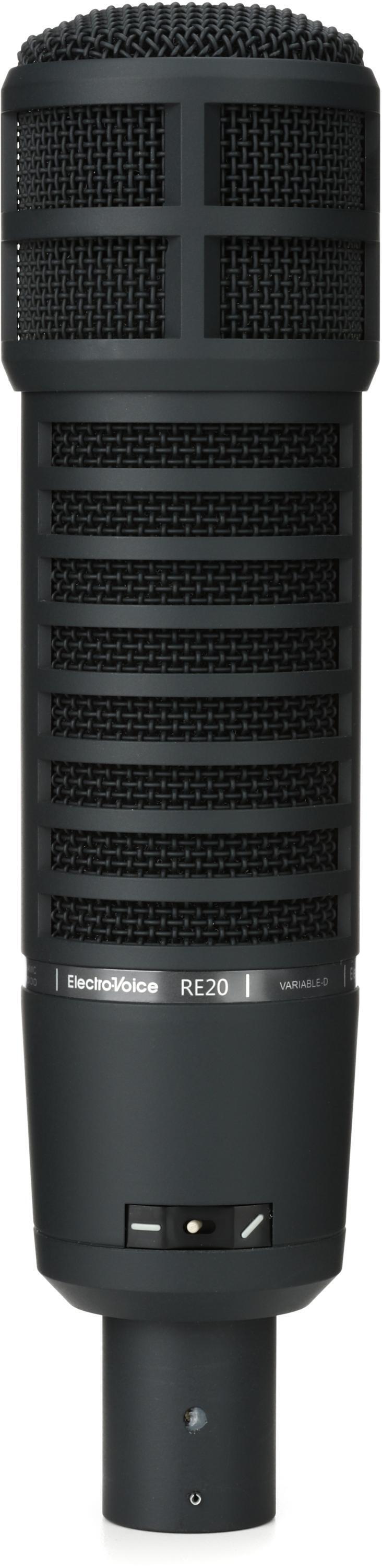 Electro-Voice RE20 Dynamic Broadcast Microphone with Variable-D - Black ...
