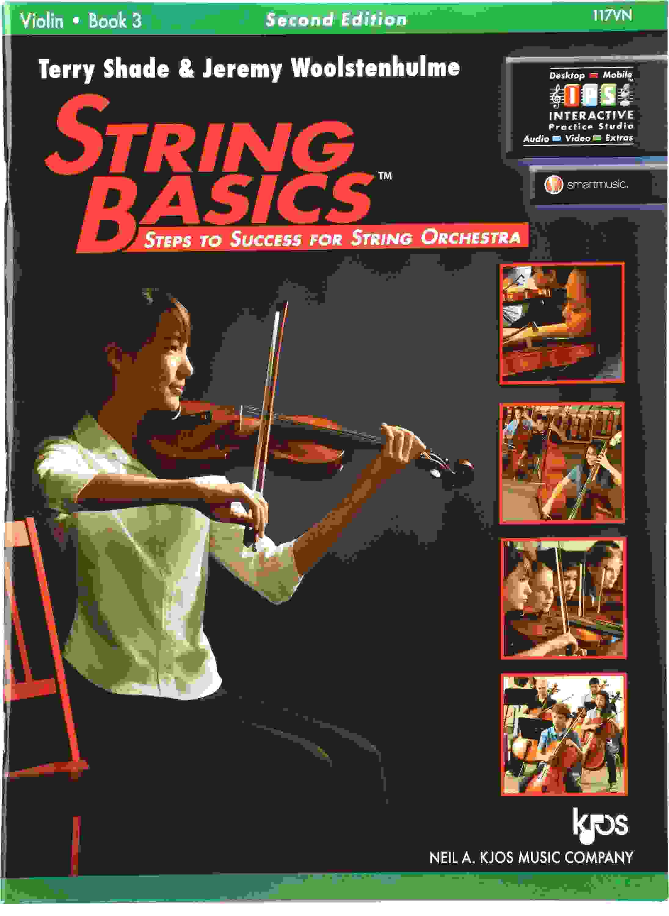 Kjos String Basics Book 3 - Violin | Sweetwater