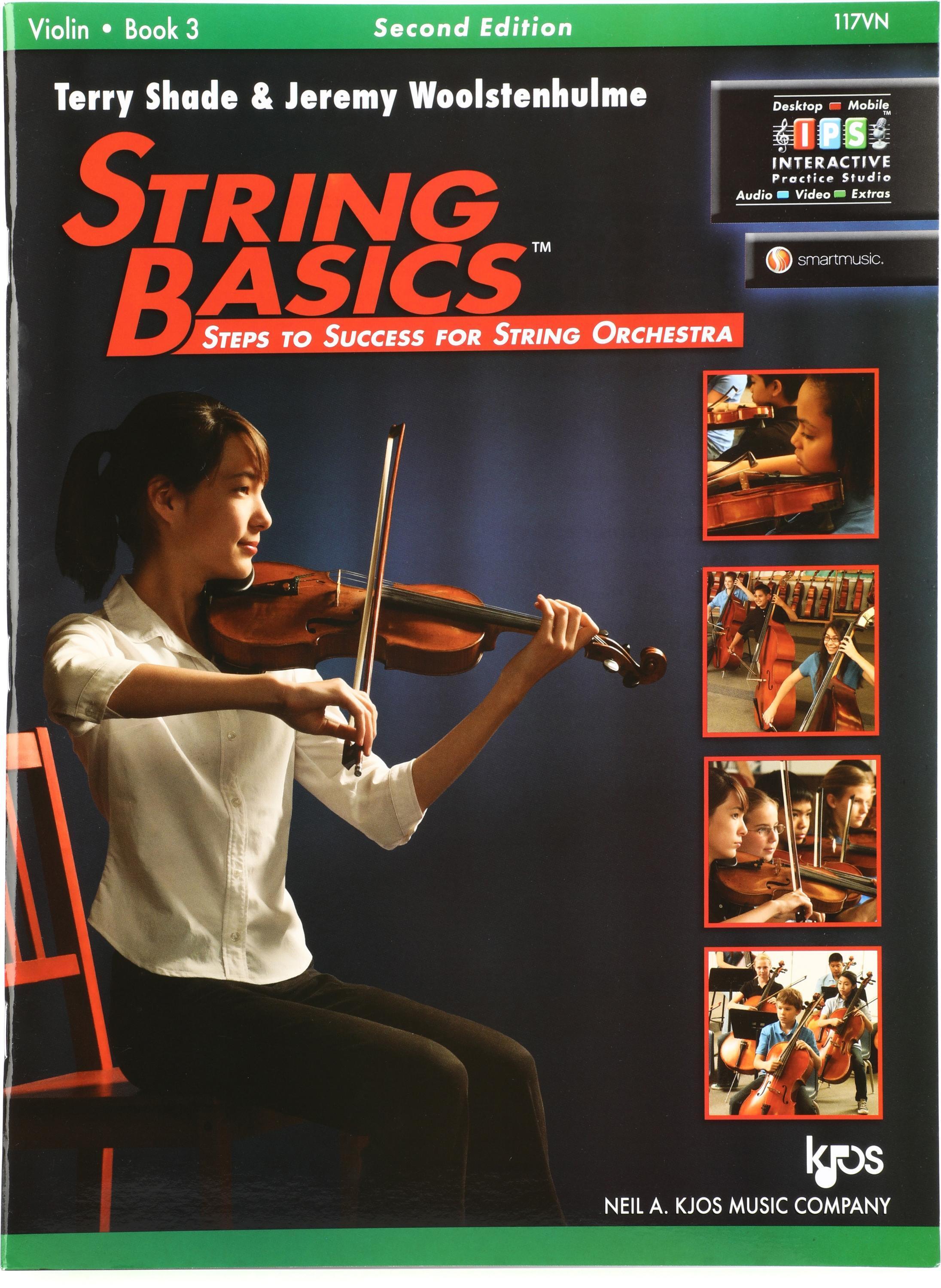 Kjos String Basics Book 3 - Violin | Sweetwater