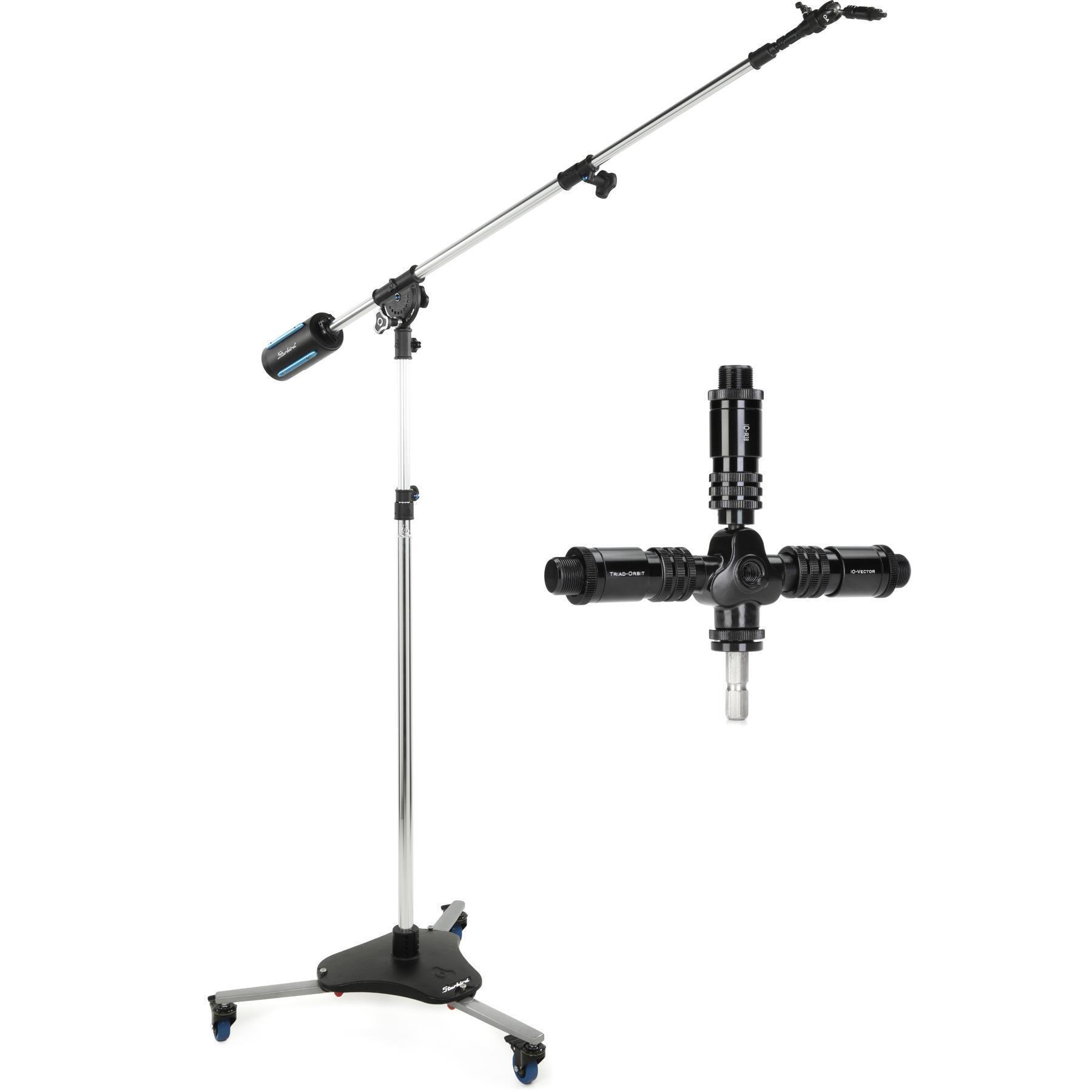 Triad-Orbit Starbird SB-1 Studio Boom Microphone Stand with Stereo ...