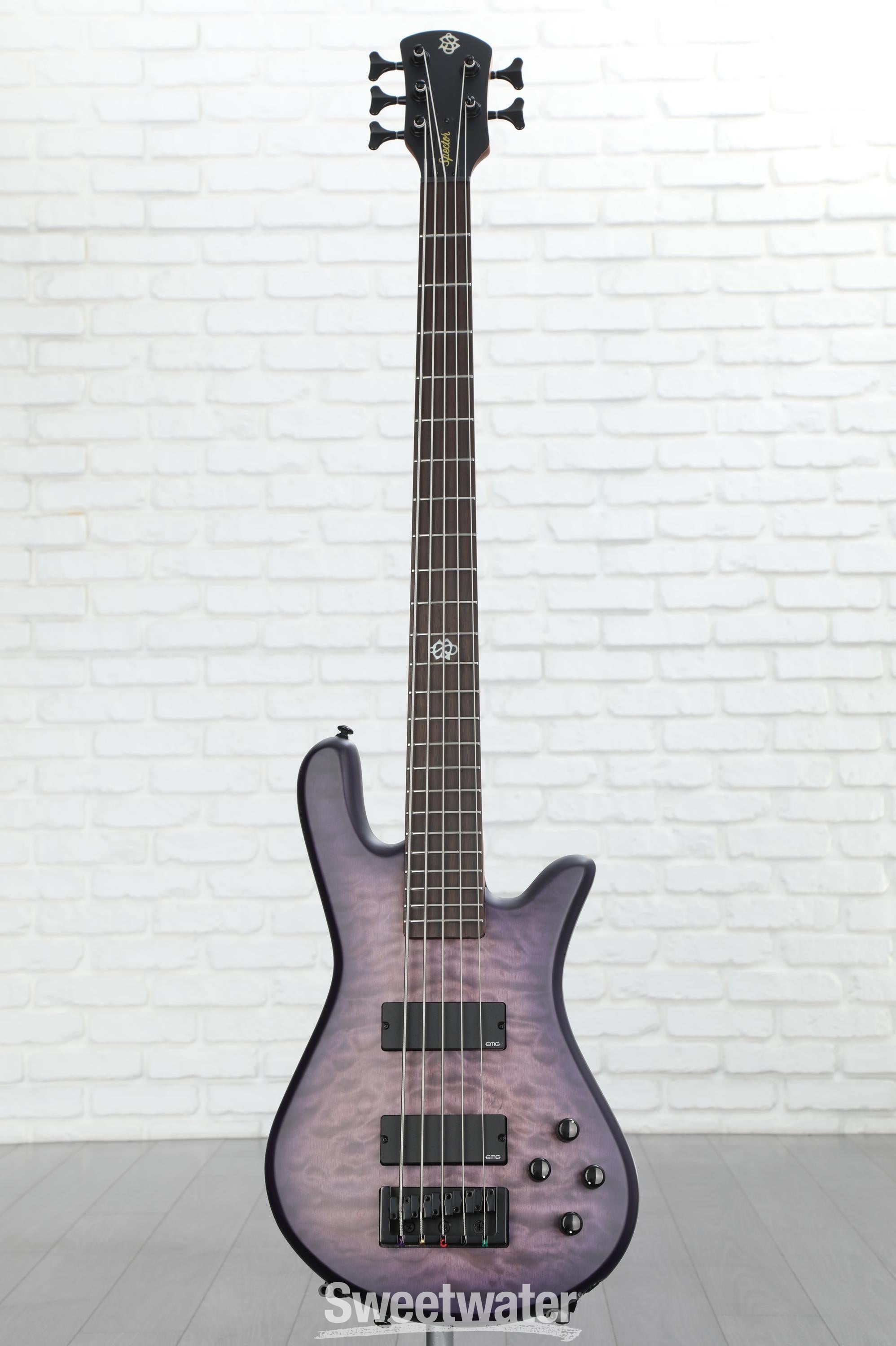 Spector NS Pulse II 5 Bass Guitar - Ultra Violet | Sweetwater