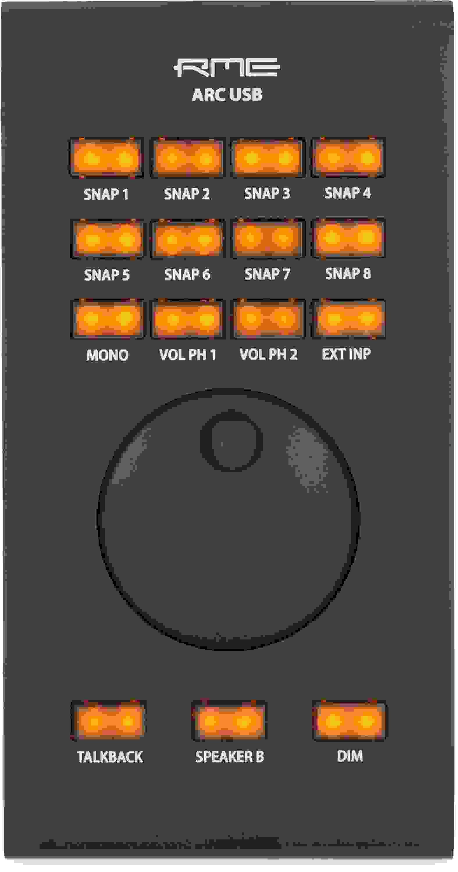 RME ARC-USB Advanced Remote Control - Black | Sweetwater