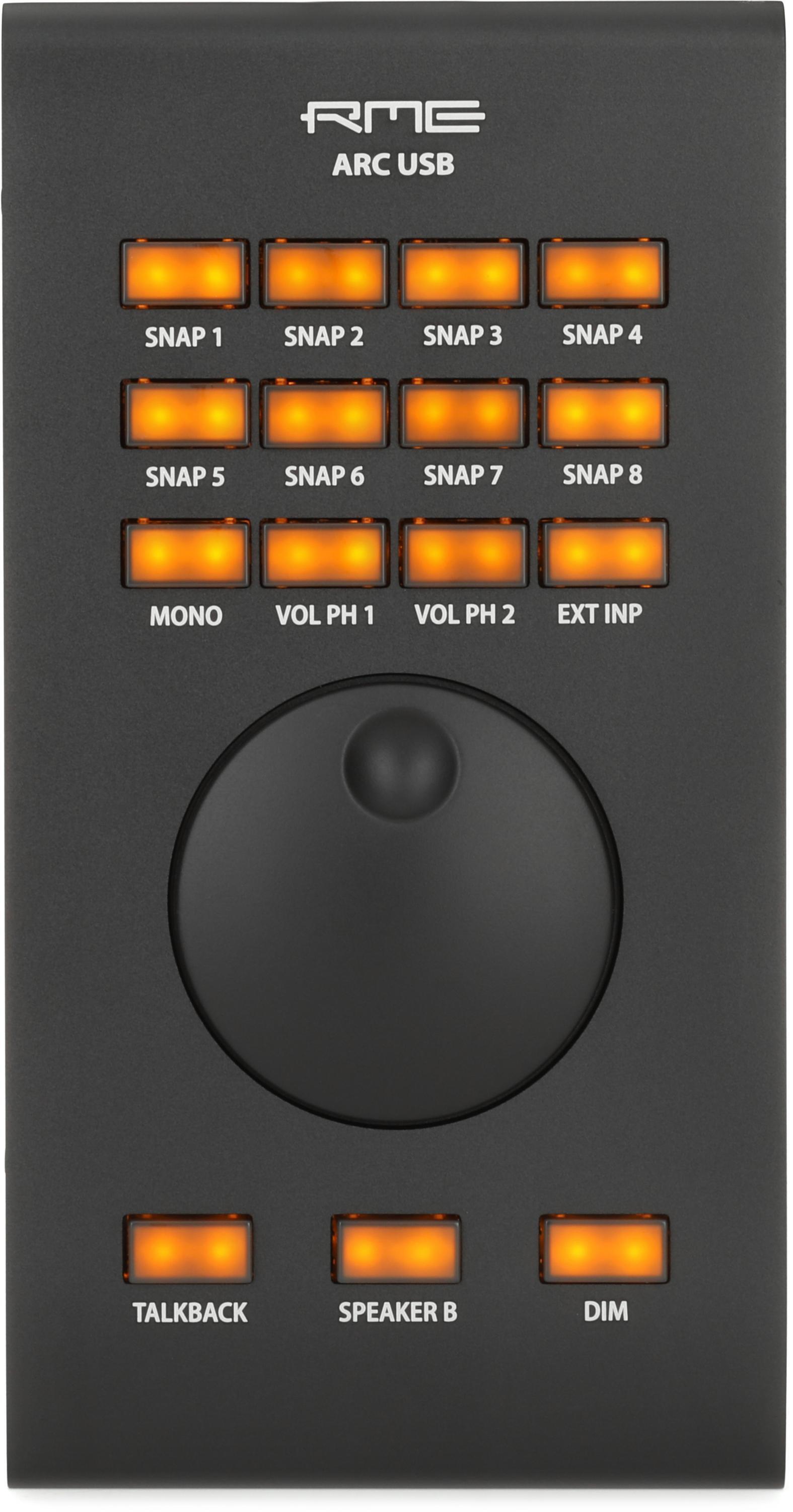 RME ARC-USB Advanced Remote Control - Black | Sweetwater